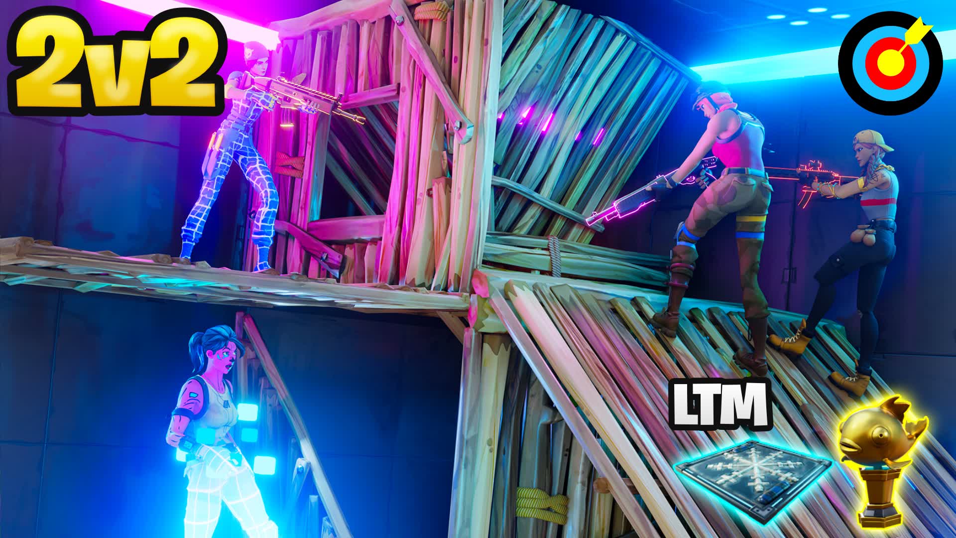 Piece Control 2v2 🎯 0148-0322-5437 by bullseye - フォートナイト