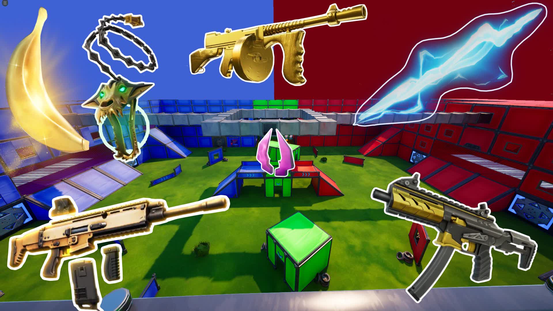 RED VS BLUE X BUILD FIGHT 7231-1258-0002 by team-aslan - Fortnite ...