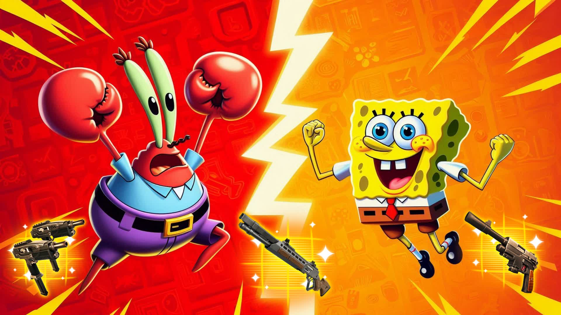 Mr. Krabs VS Spongebob 1660-4148-3964 by edik - Fortnite Creative Map ...