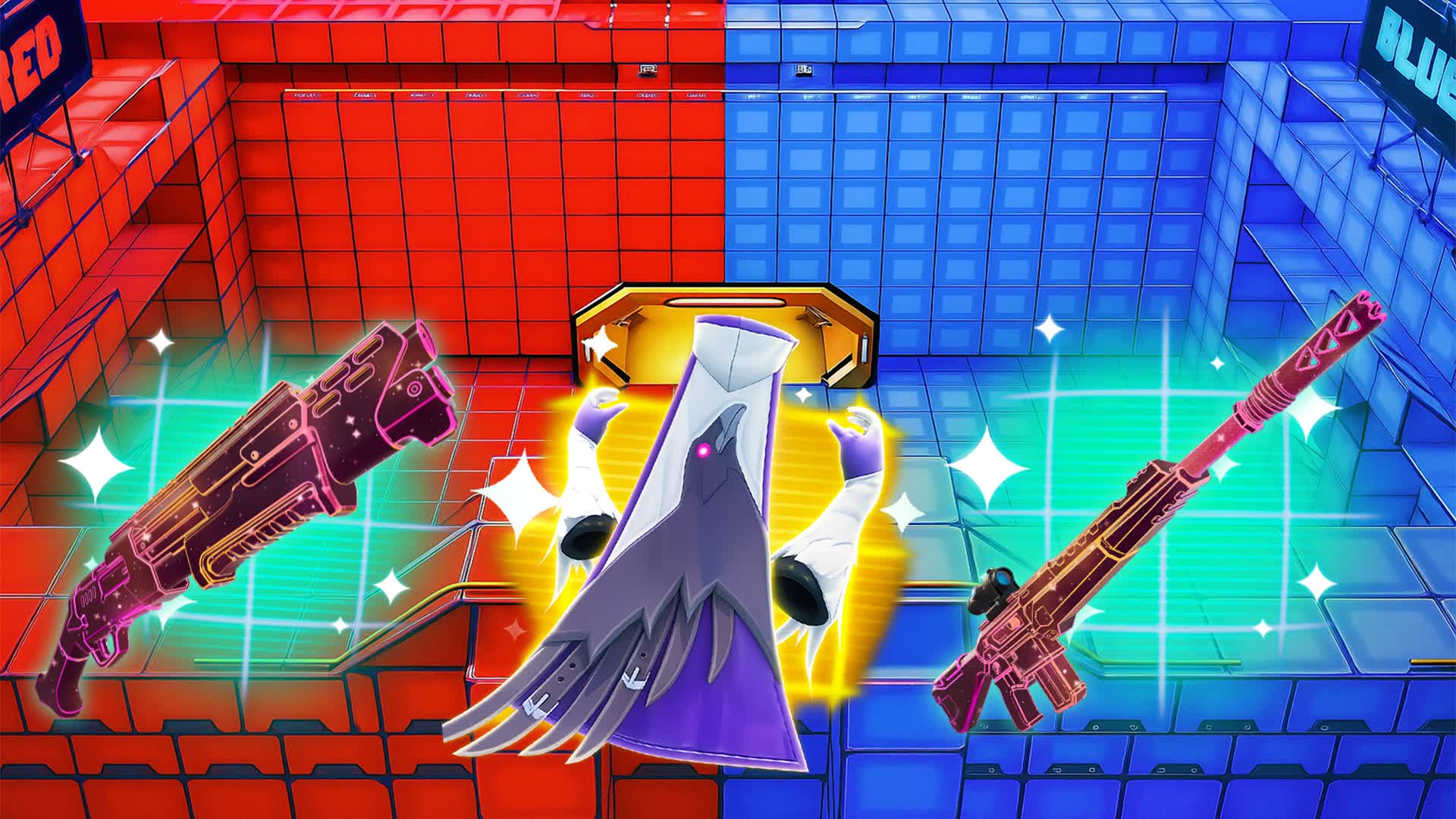 Epic Red vs Blue Battle 🔴🔵 8067-0451-0607 by 1v1a - Fortnite Creative ...