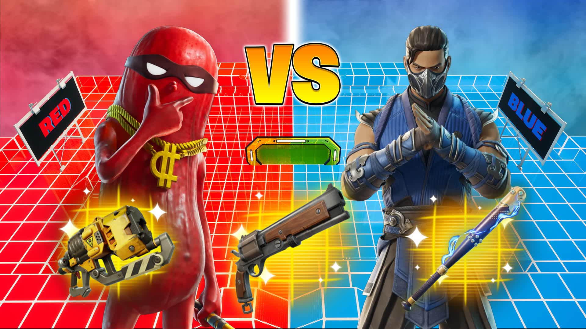 FUNNY RED VS BLUE 🔴🔵 4297-7944-0109 by josefin - Fortnite Creative Map ...