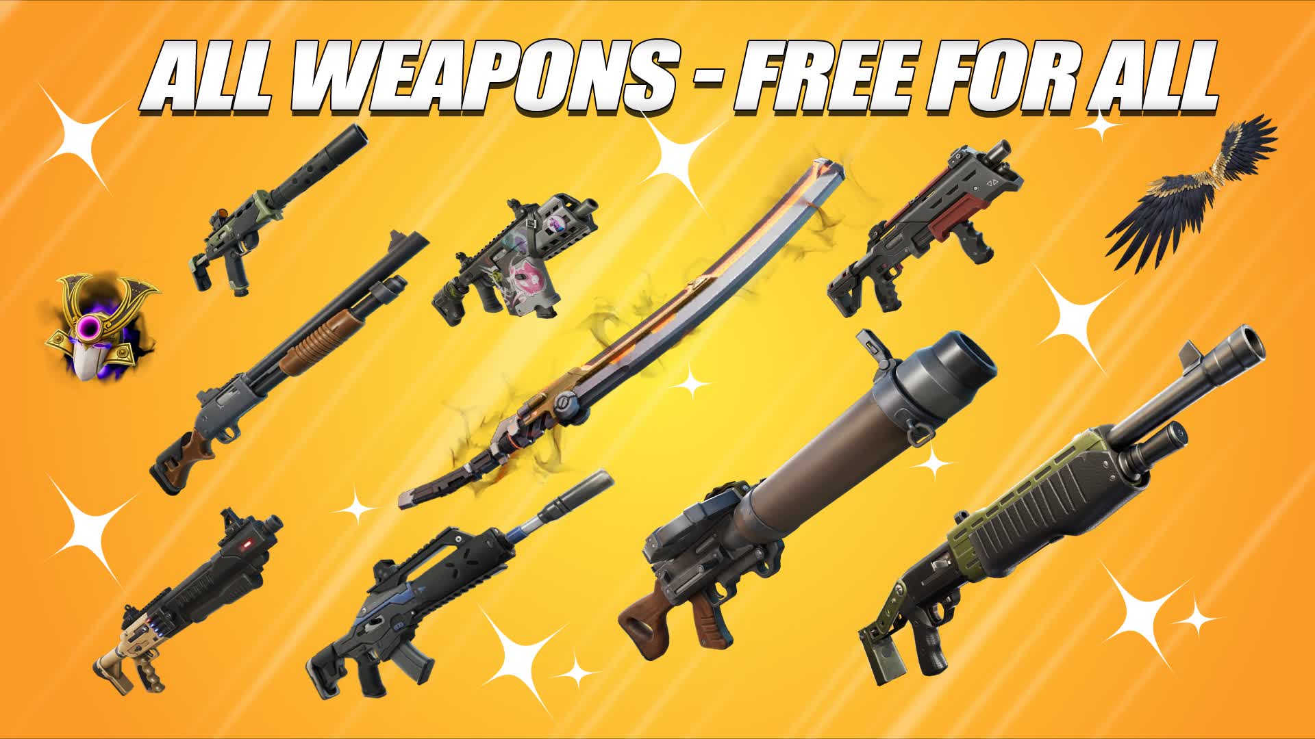 ALL WEAPONS FREE FOR ALL 2975-3755-8381 by wkeyely - Fortnite Creative ...