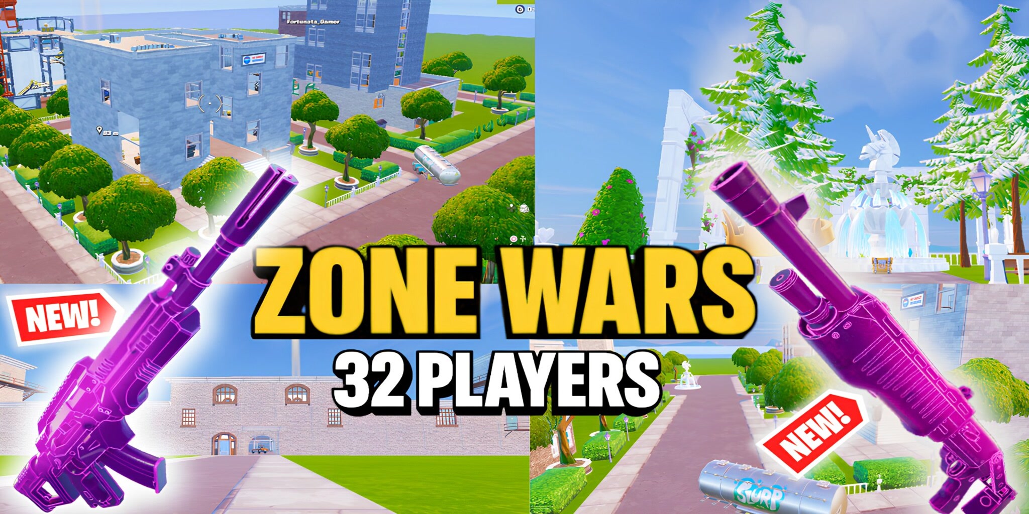 🔥32 PLAYERS ZONE WARS AGORAGAMER🔥 5753-5987-4858 by agoragamer - Fortnite Creative Map Code ...