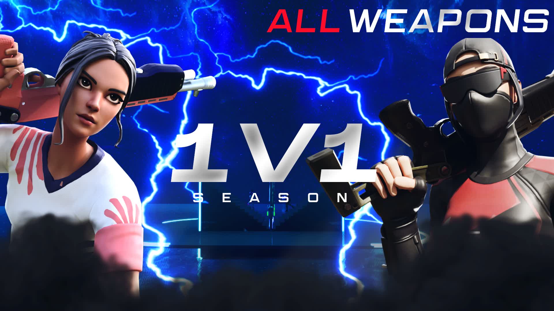 👾 SEASON 1V1 👀 ALL WEAPONS 🔥 NO DELAY 3545-0311-6600 by seas - Fortnite ...