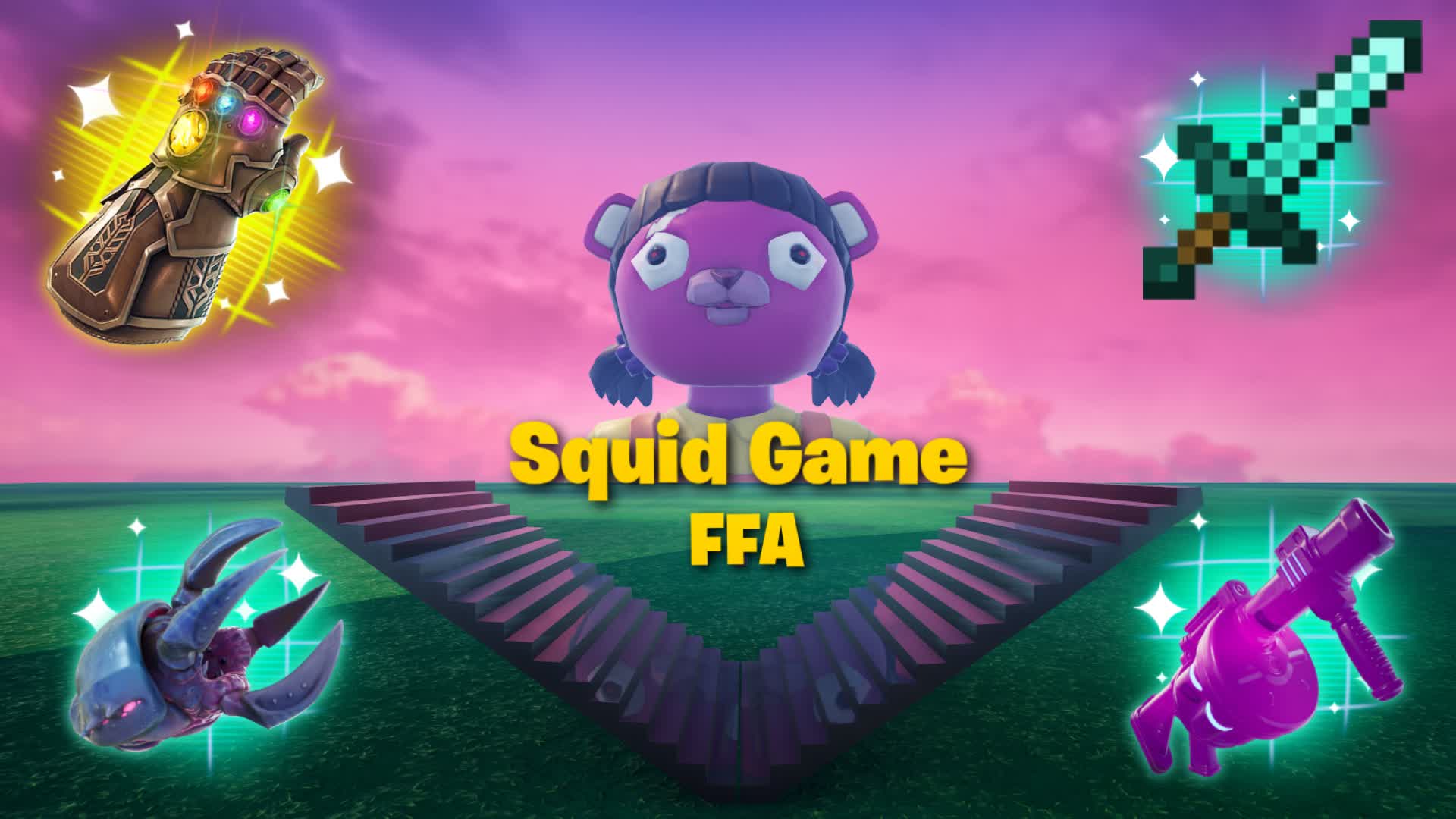 All Weapon Squid Game FFA🦑 4013-8083-4358 by slipperyy - Fortnite ...