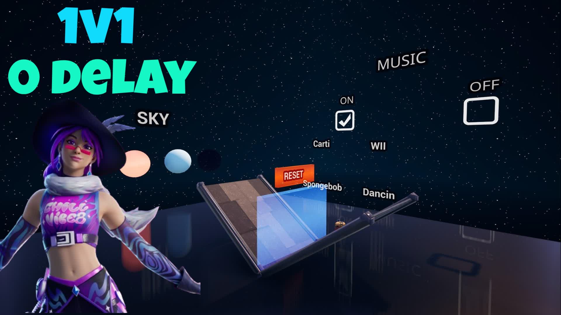 Music 1v1's and Chill 🔥 0 Delay 1124-2004-2267 par wambo - Fortnite