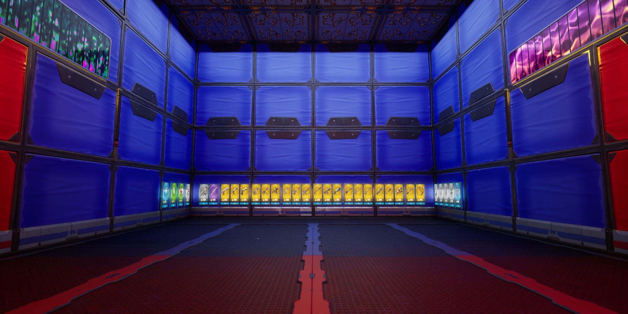 RED VS BLUE - BOX PVP 0667-1511-7041 by xyrex - Fortnite Creative Map ...