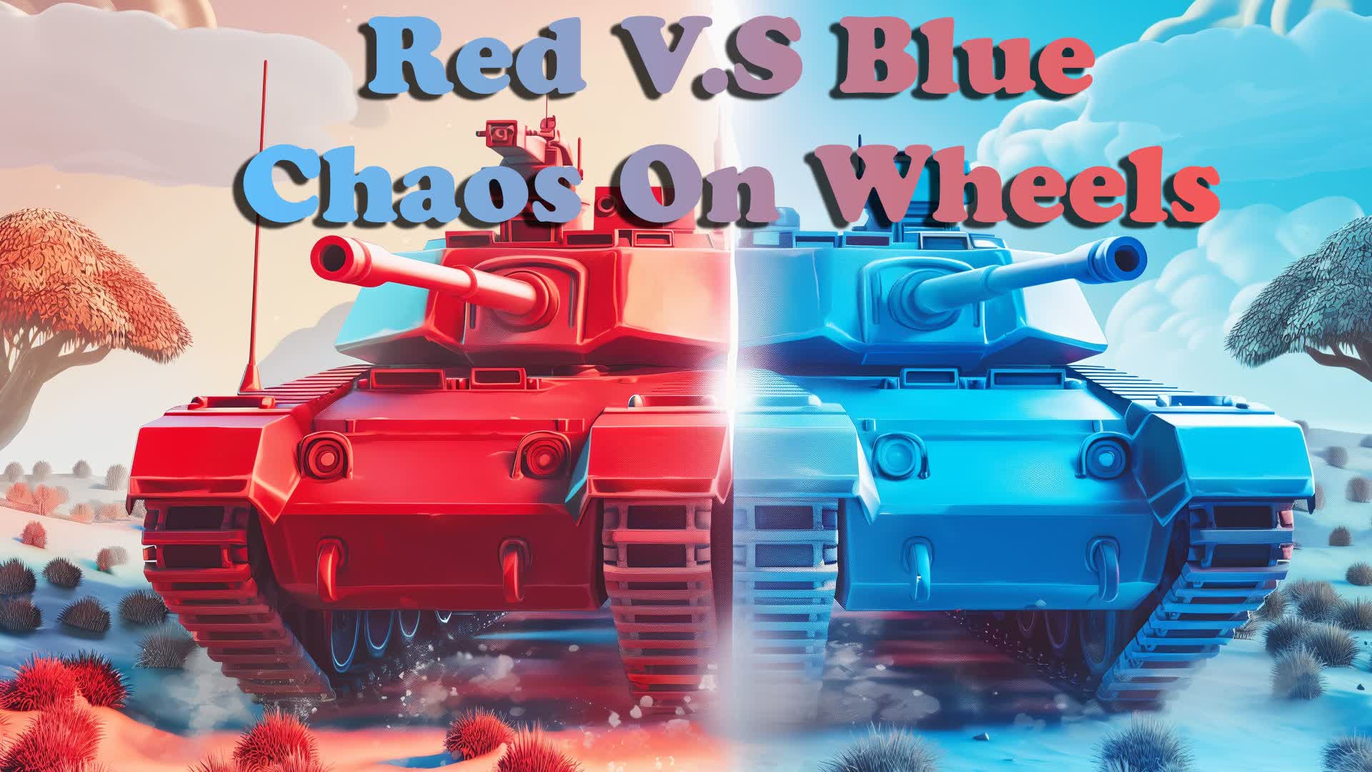 Red VS Blue: Chaos On Wheels 9697-0145-1857 by afg-2024 - Fortnite ...
