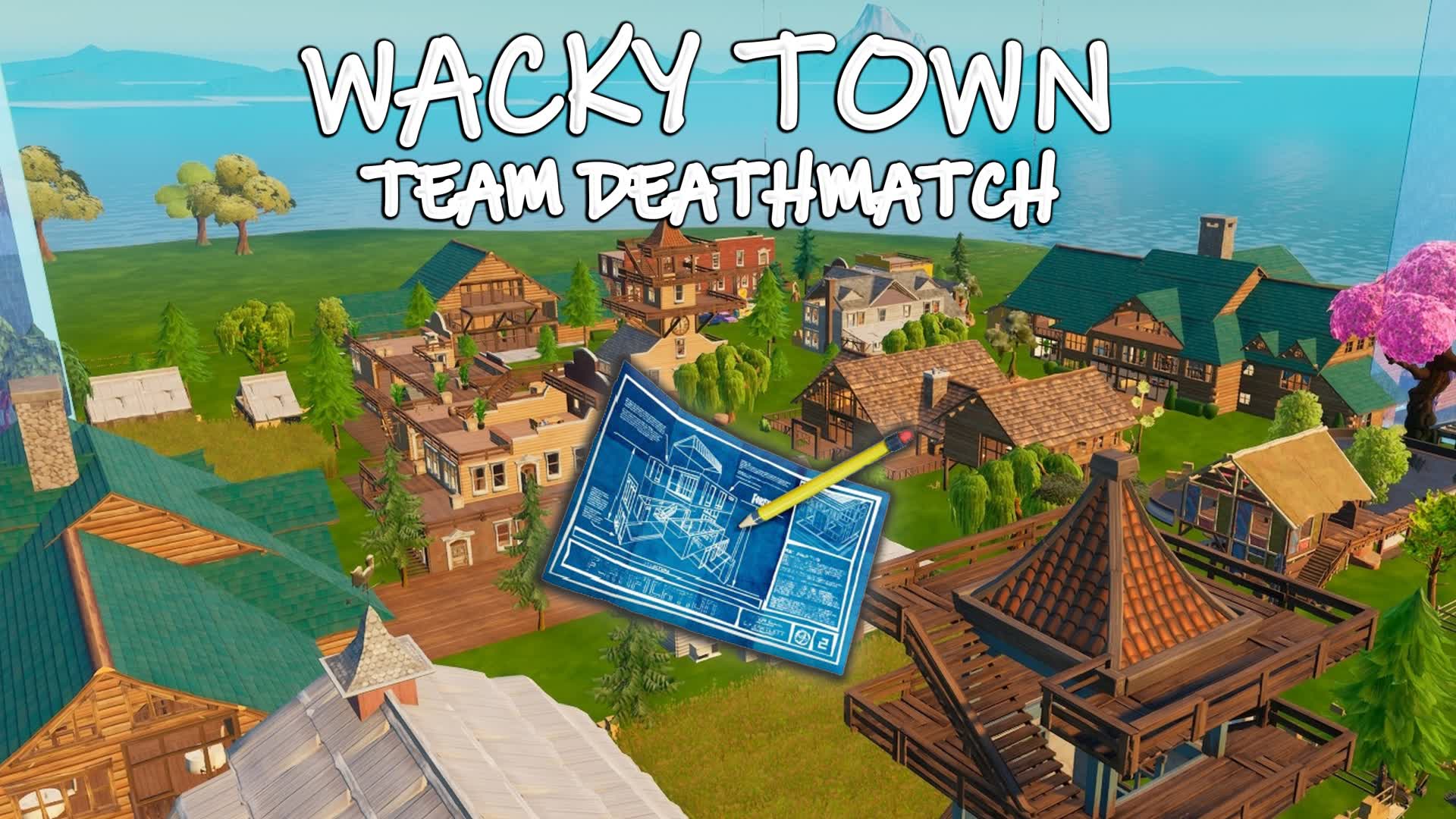 30 V 30 BUILD WACKY TOWN TDM 2844-7666-0824 by bakedkipling - Fortnite ...