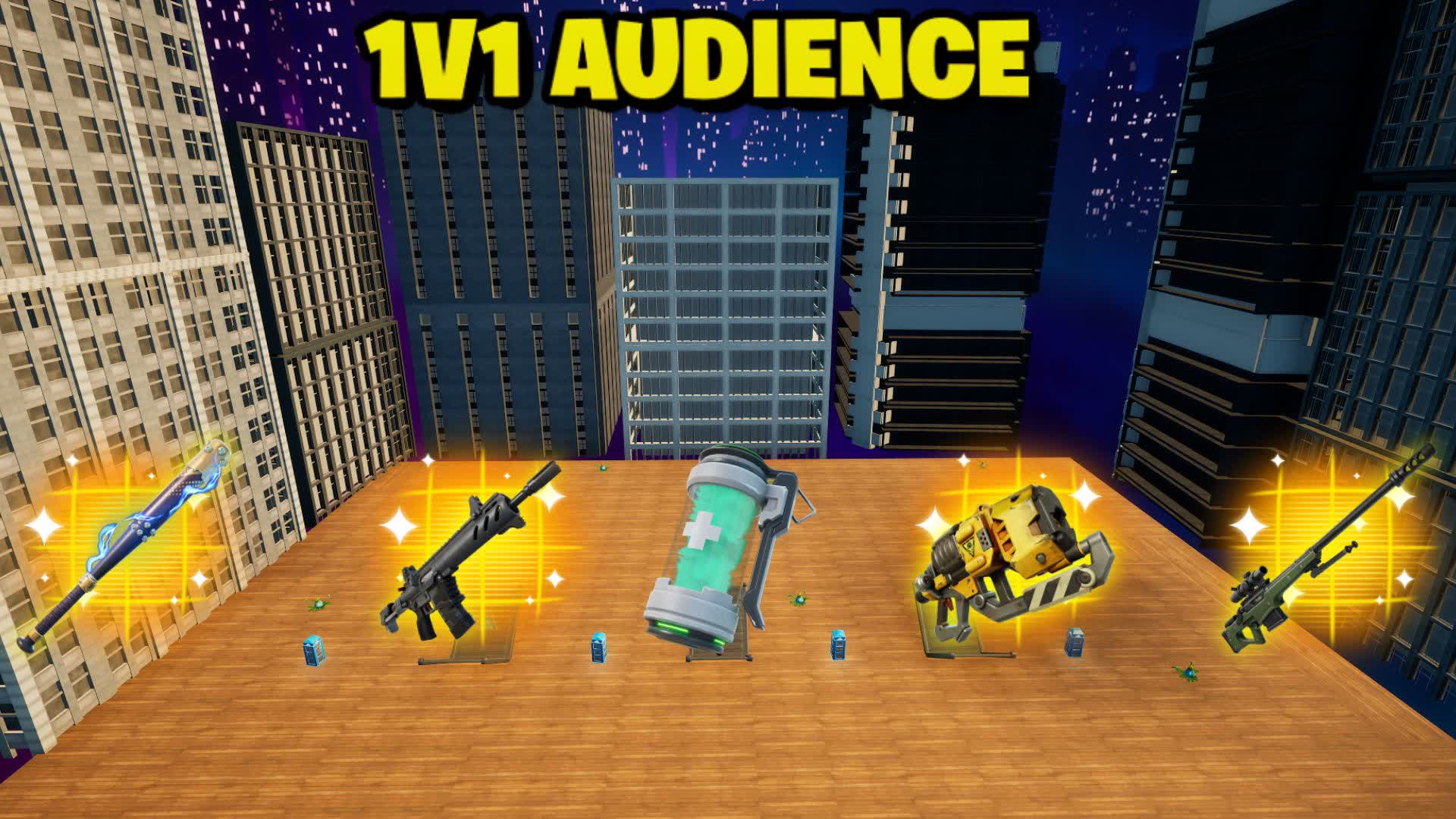 AUDIENCE 1v1 5473-4596-3058 by 21yt - Fortnite Creative Map Code ...