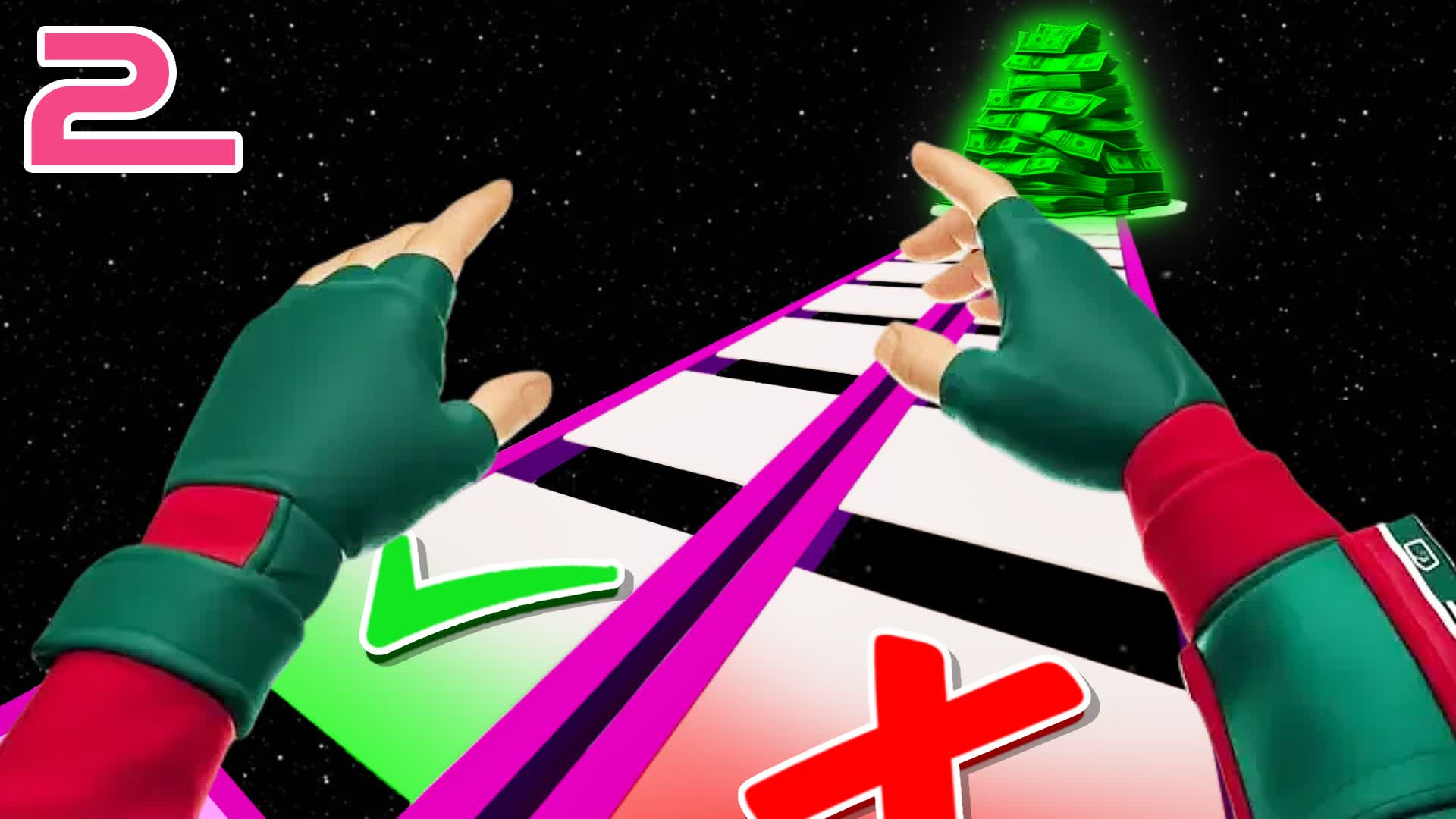 1% WIN IMPOSSIBLE GLASS BRIDGE OCTO GAME 1404-3039-5209 by shiroxz ...