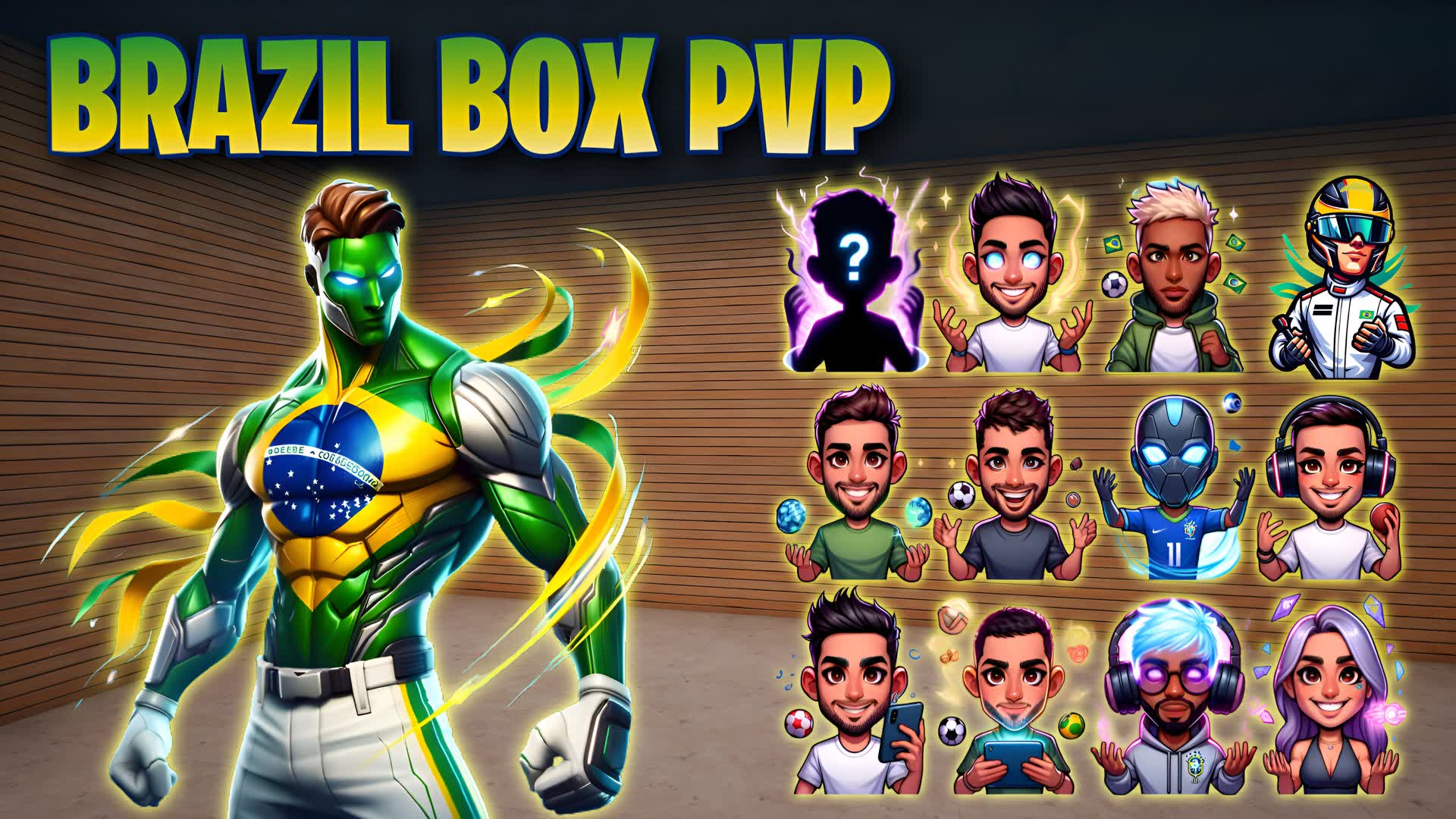 BRAZIL BOX PVP 🇧🇷 📦 7880-5254-5546 by guanyu - Fortnite