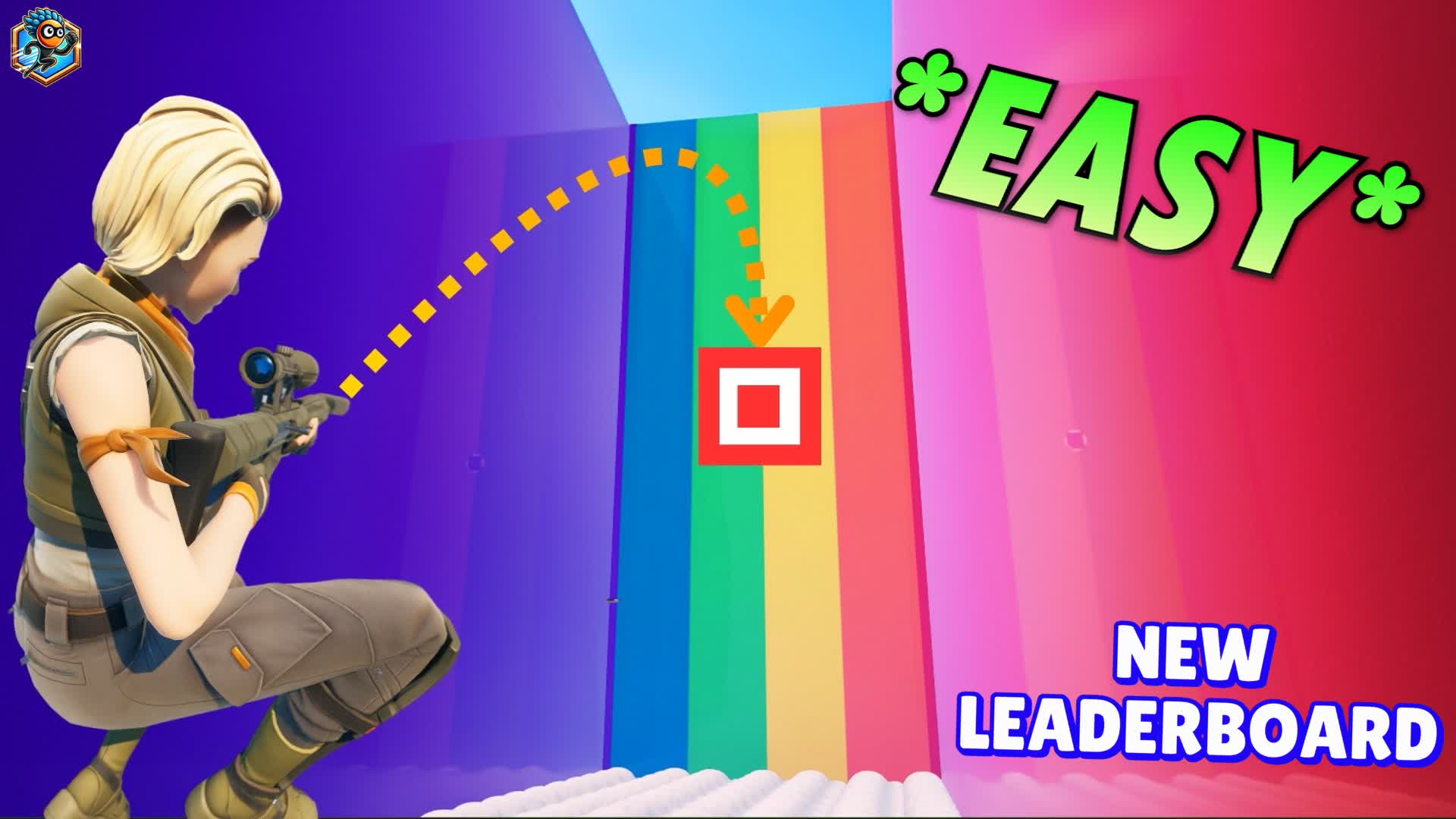 TRICK SHOT EASY PARKOUR 50+🎯 4883-6349-3161 by sage-games - Fortnite Creative Map Code - Fortnite.GG