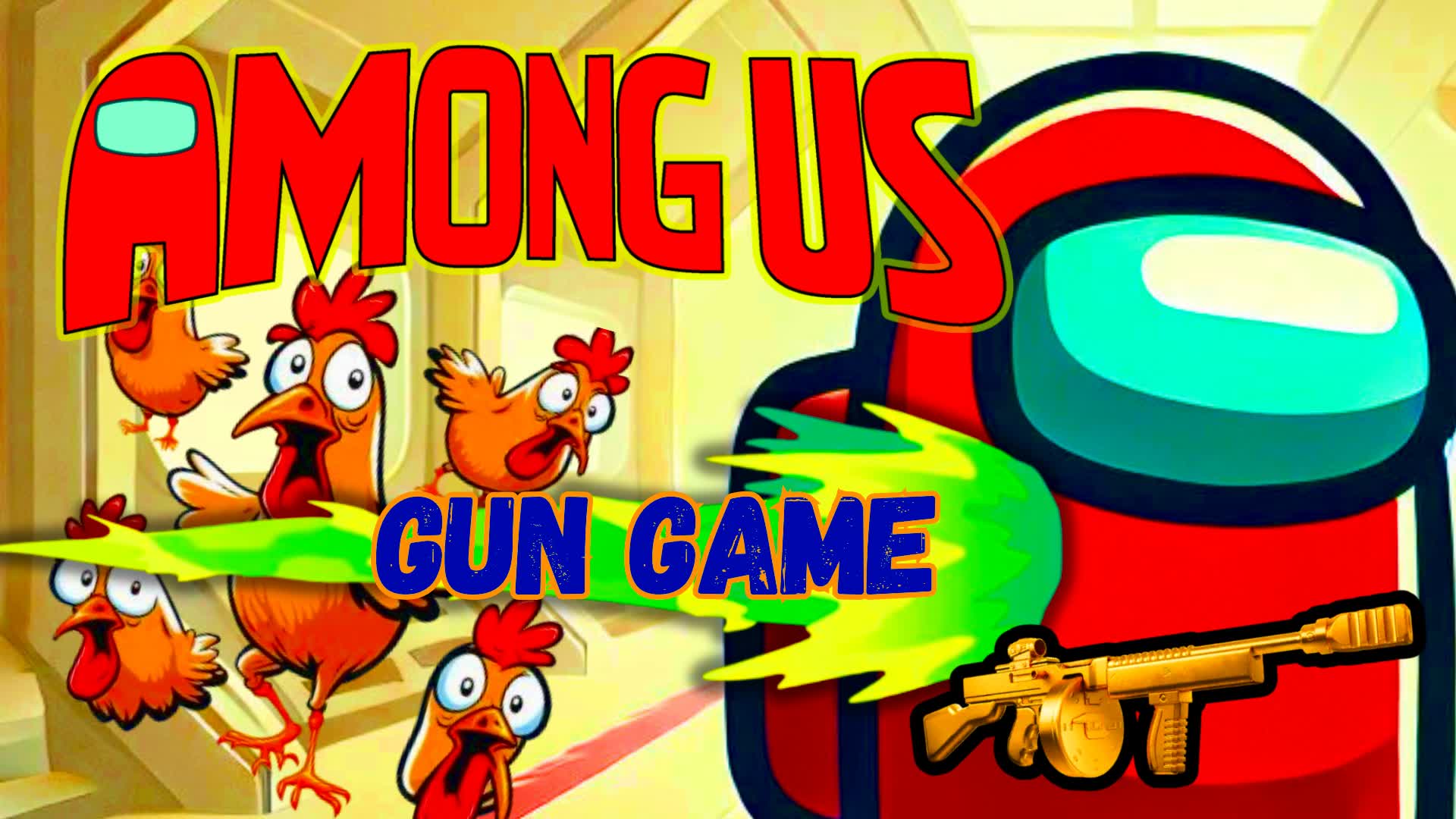 AMONG US 🎯 GUN GAME 🎯 ONE SHOT 3268-5349-0877 by erseal - Fortnite