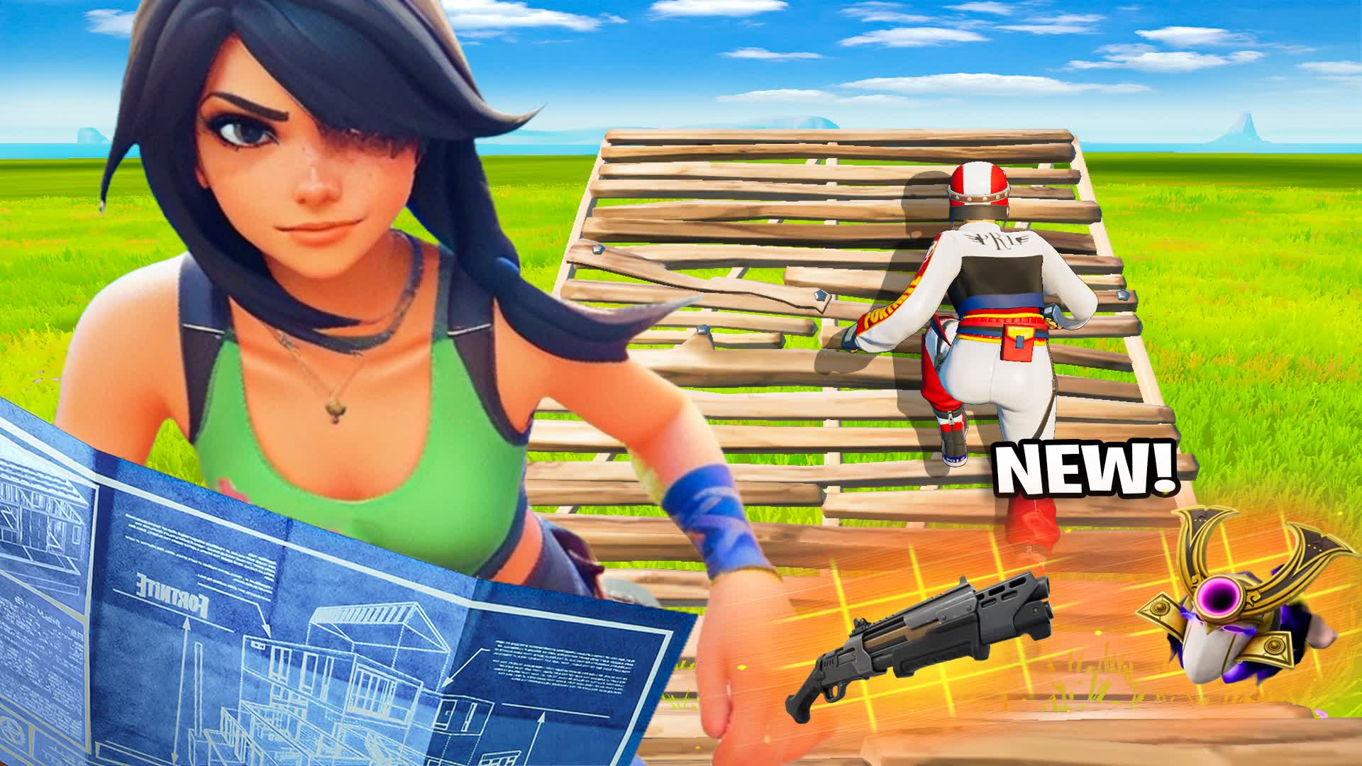 GRASS 1V1 Build Fight 📝💥 2437-5856-8030 by xonn - Fortnite Creative Map ...