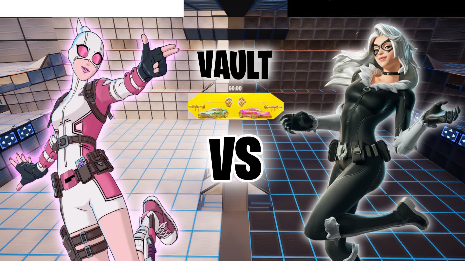 BlackCat VS GwenPool 🤜🏾🤛🏼 3329-2224-3724 by justchick - Fortnite ...