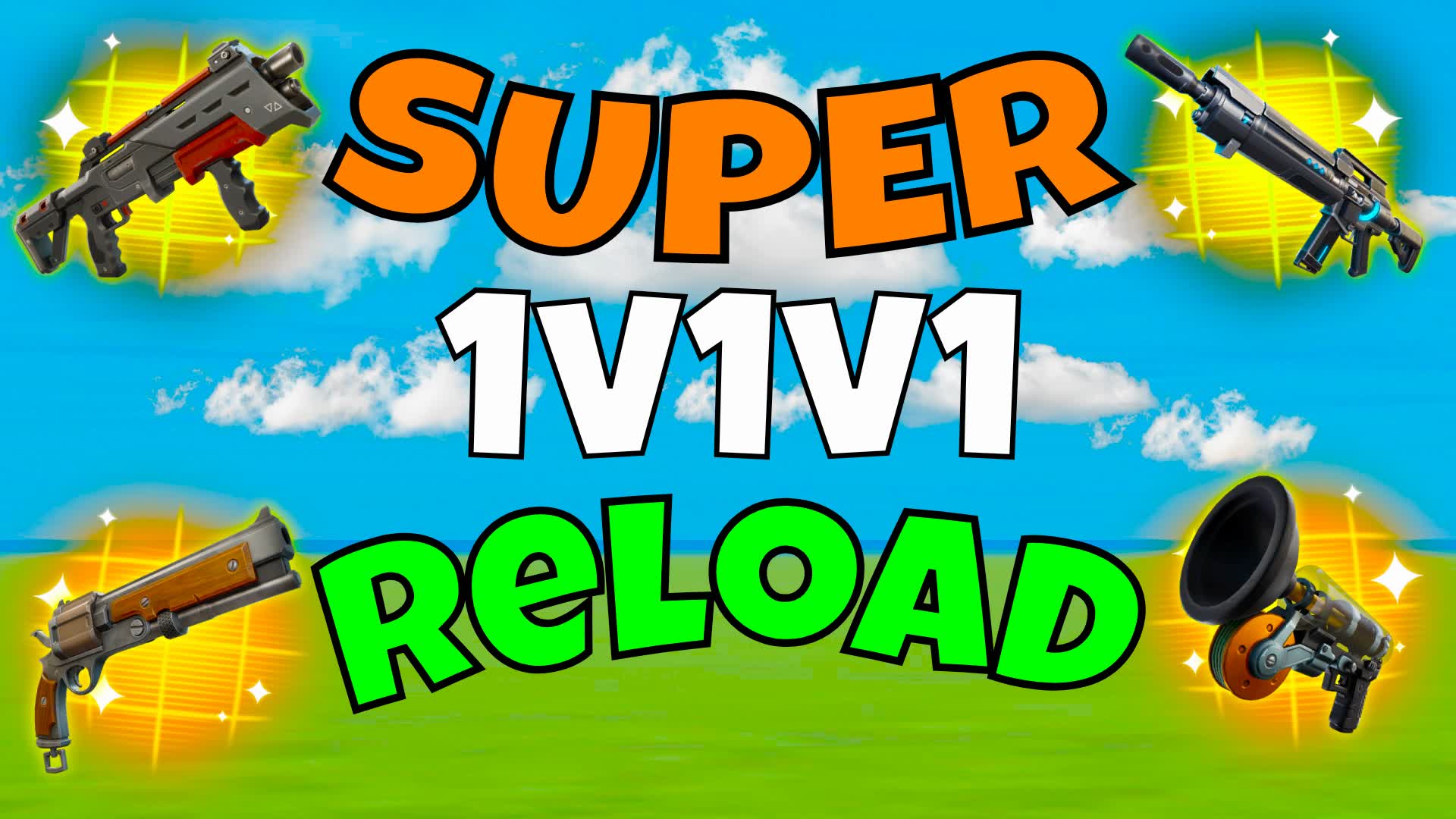 Super 1v1v1 Reload FFA 1001-8548-9064 by dada07 - Fortnite Creative Map Code - Fortnite.GG