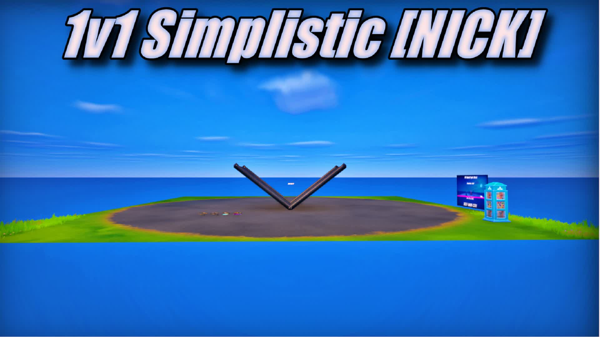 1v1 Simplistic [NICK] 7001-6026-9173 by onick - Fortnite Creative Map Code - Fortnite.GG