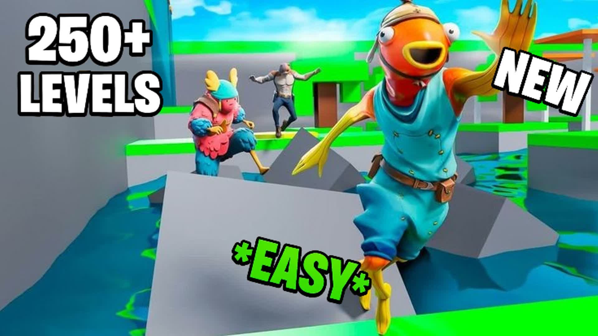 🌈 SUPER EASY PARKOUR 250+⭐ 6014-5600-3040 by vkh - Fortnite Creative ...