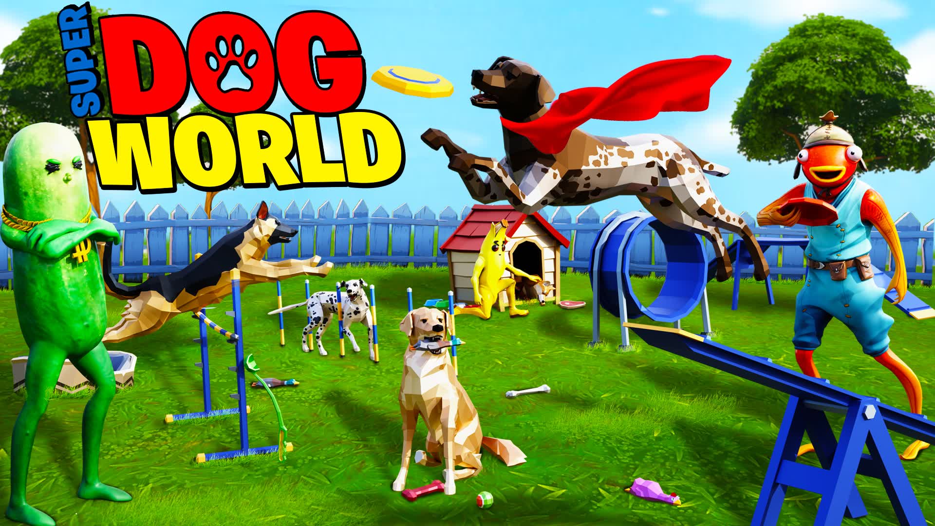 dojang的Dog World 🐶🔊 PROXIMITY CHAT7089-6387-0088 - Fortnite