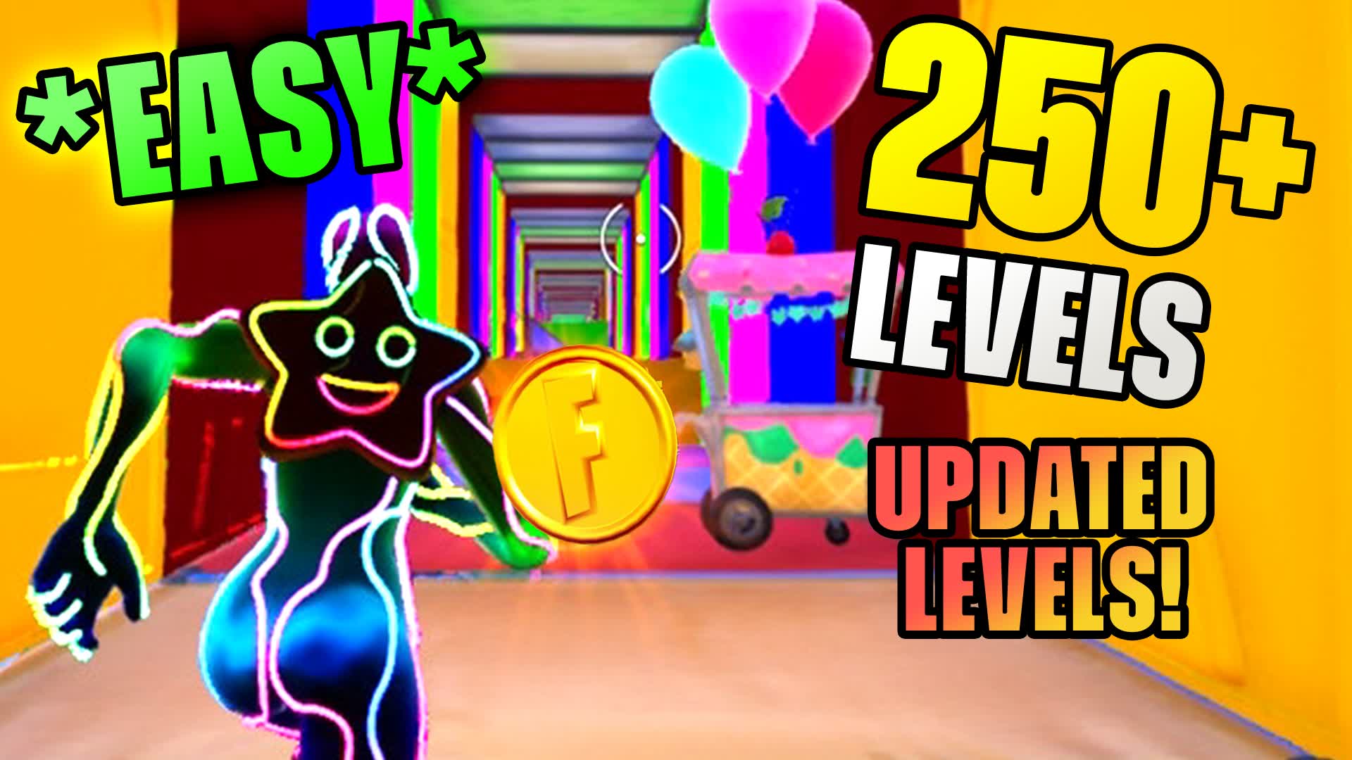 250+ EASY PARKOUR⭐ 2401-0165-4291 by unioncreations - Fortnite Creative Map Code - Fortnite.GG