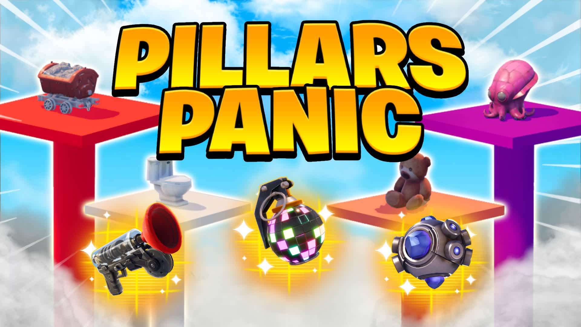 PILLARS PANIC 4153-6226-8558 by benc6969 - Fortnite Creative Map Code ...