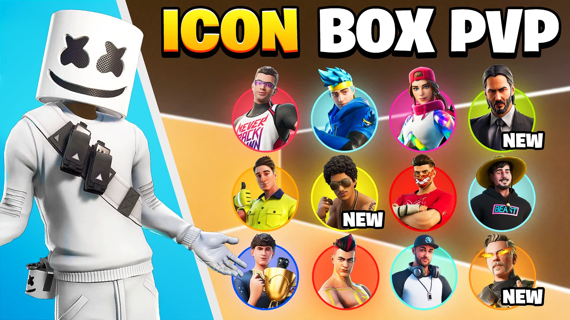 ICON BOX PVP 📦 7022-5145-2693 by cnsl - Fortnite Creative Map Code ...