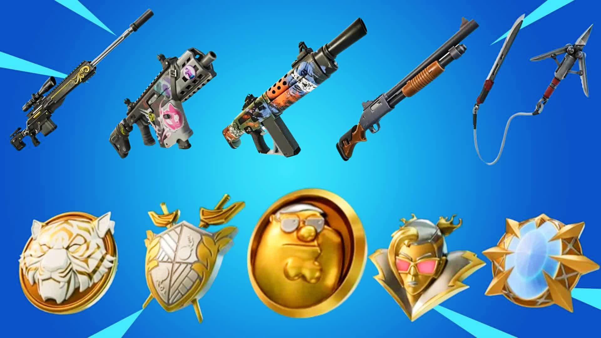 🔥CH5 ALL WHEPONS (MYTHICS) FFA! 🔥 3521-7349-5923 by storyfires ...