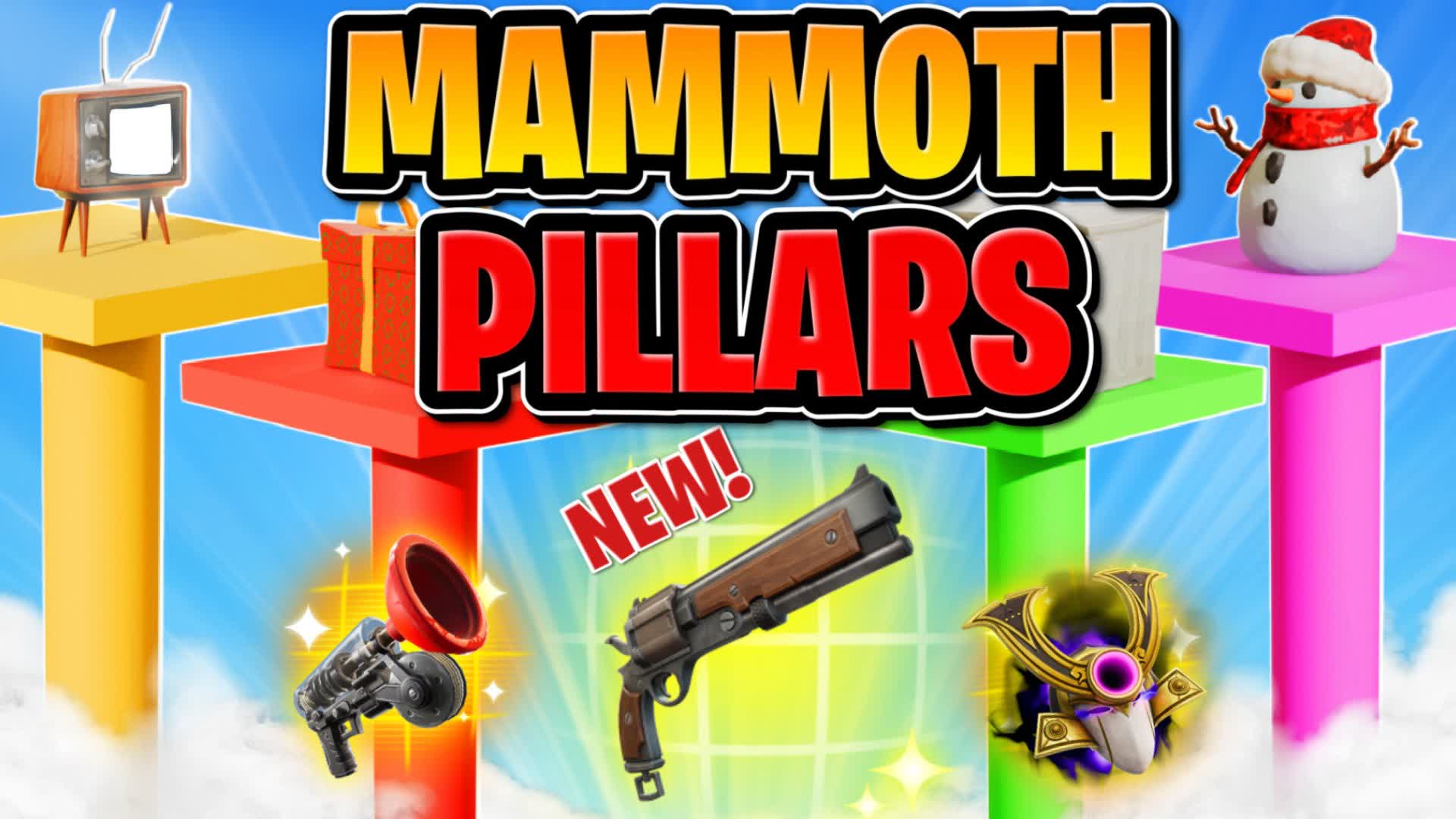 MAMMOTH PILLARS 3883-6218-5957 by b.6 - Fortnite Creative Map Code - Fortnite.GG