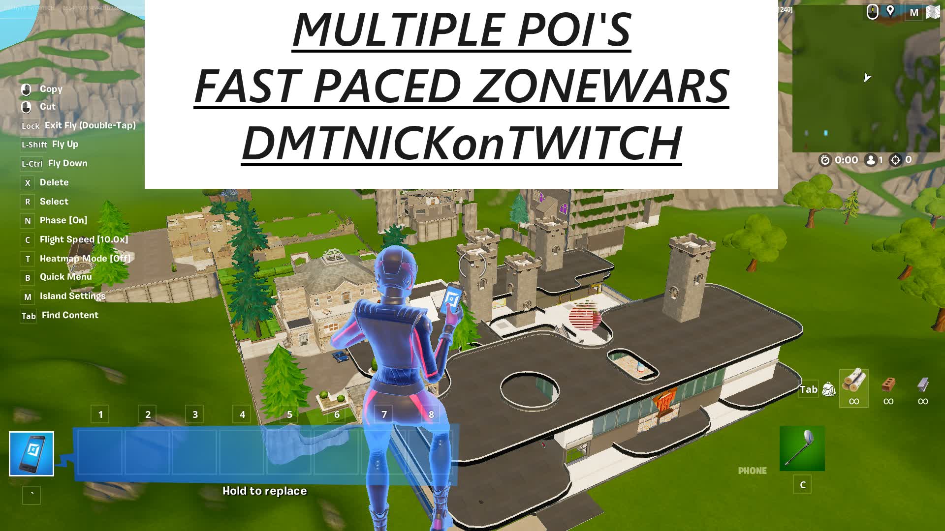 ZONE WARS with MULTIPLE POI'S 5534-2619-8606 by dmtnick - Fortnite