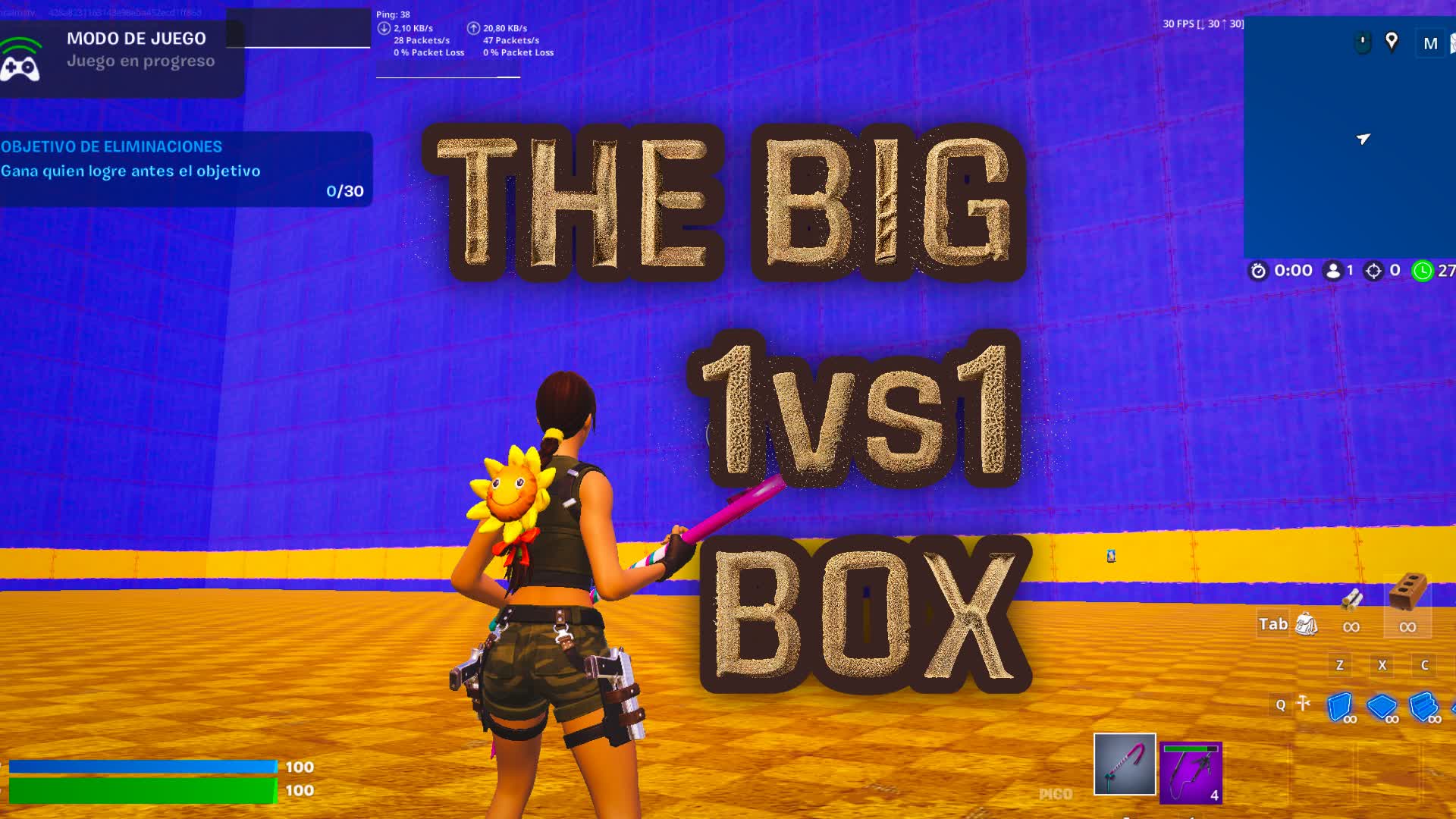 💎THE BIG 1vs1 BOX📦 3425-4159-5507 من ابتكار eli_econcalmatv - Fortnite