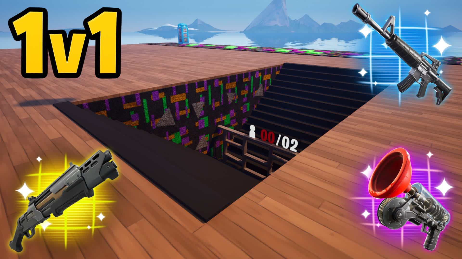 1V1 MINIMALISTA 7178-4165-3282 by theonezin - Fortnite Creative Map Code - Fortnite.GG