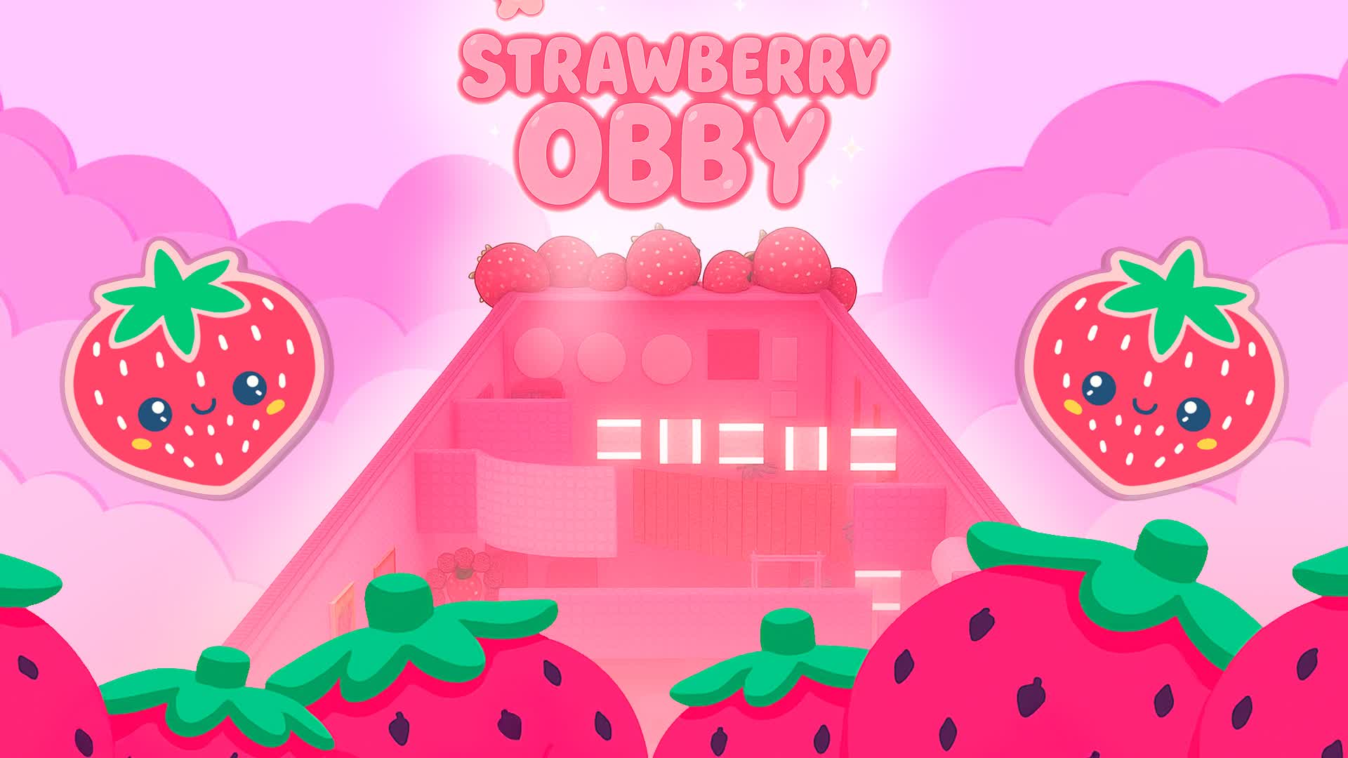 [EASY PARKOUR] STRAWBERRY OBBY 🍓 8008-8042-0615 by bloom_studios - Fortnite Creative Map Code ...