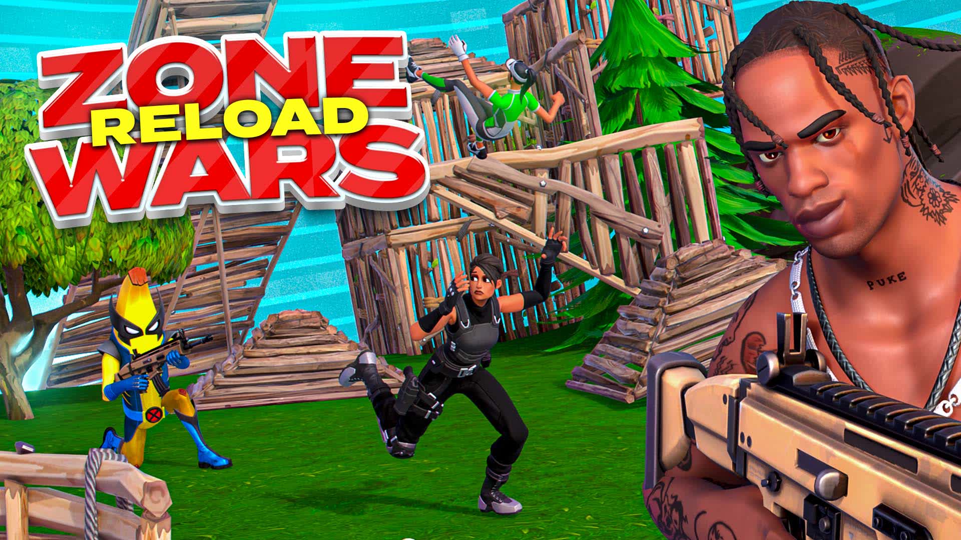 Reload Zone Wars 6420-3635-9629 by brazeiker - Fortnite Creative Map ...