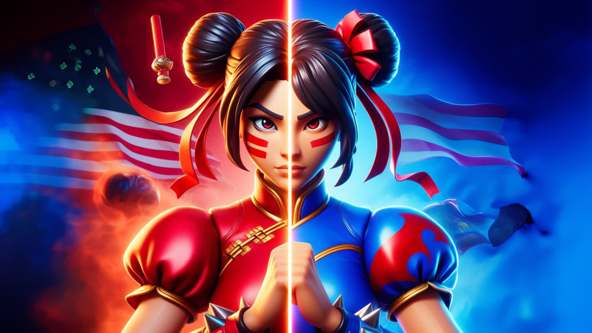 GYATT RED VS BLUE 🔥HEROES 1754-7168-8642 by gasclan - Fortnite Creative ...