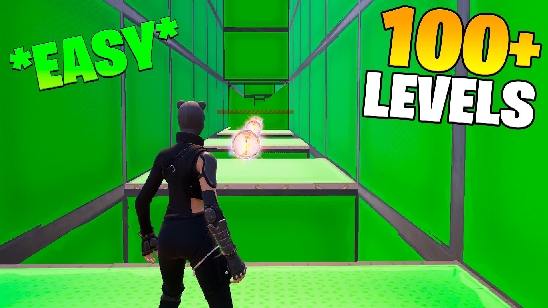 EASY PARKOUR 100+ 3207-8011-9457 par d1rolly - Fortnite