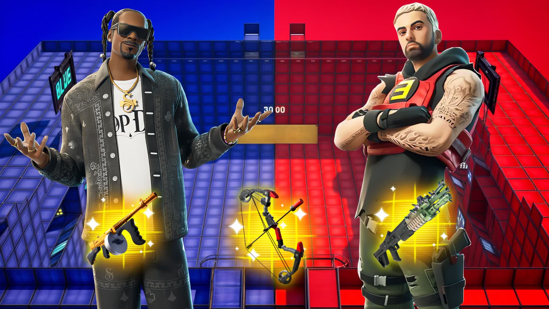 REMIX RED VS BLUE🔴🔵ICONS 0048-2433-0507 by rabie - Fortnite Creative ...