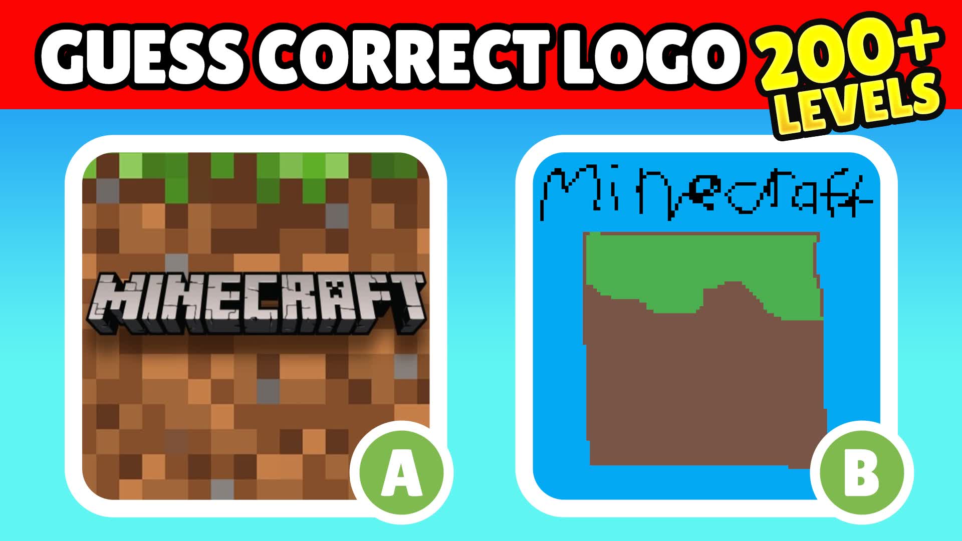 🧱 BLOCK GUESS THE LOGO 🔍 [+200 LEVELS] 7782-5327-1955 by 21maps ...