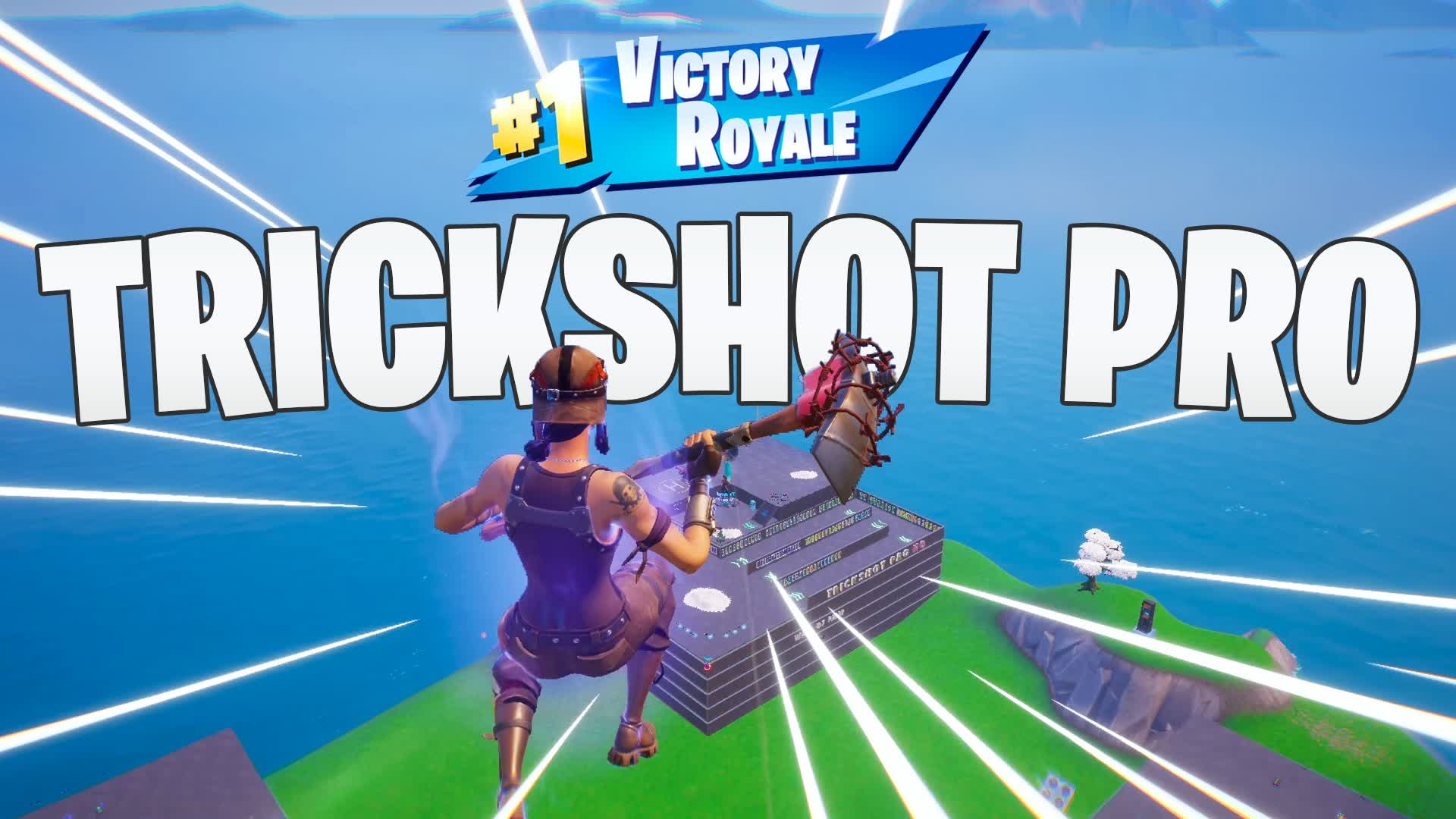 Trickshot Pro 6376-2013-2582 by tizzzle - Fortnite Creative Map Code - Fortnite.GG