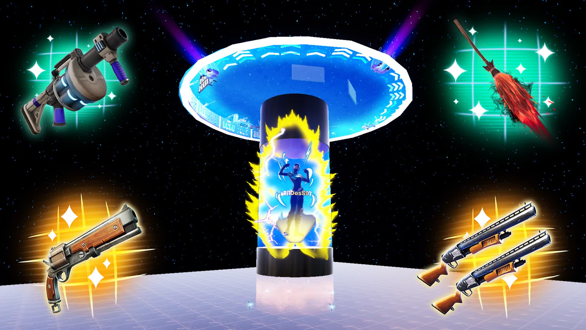 The Cosmic Arena 0434-2038-5716 من ابتكار hypu - Fortnite