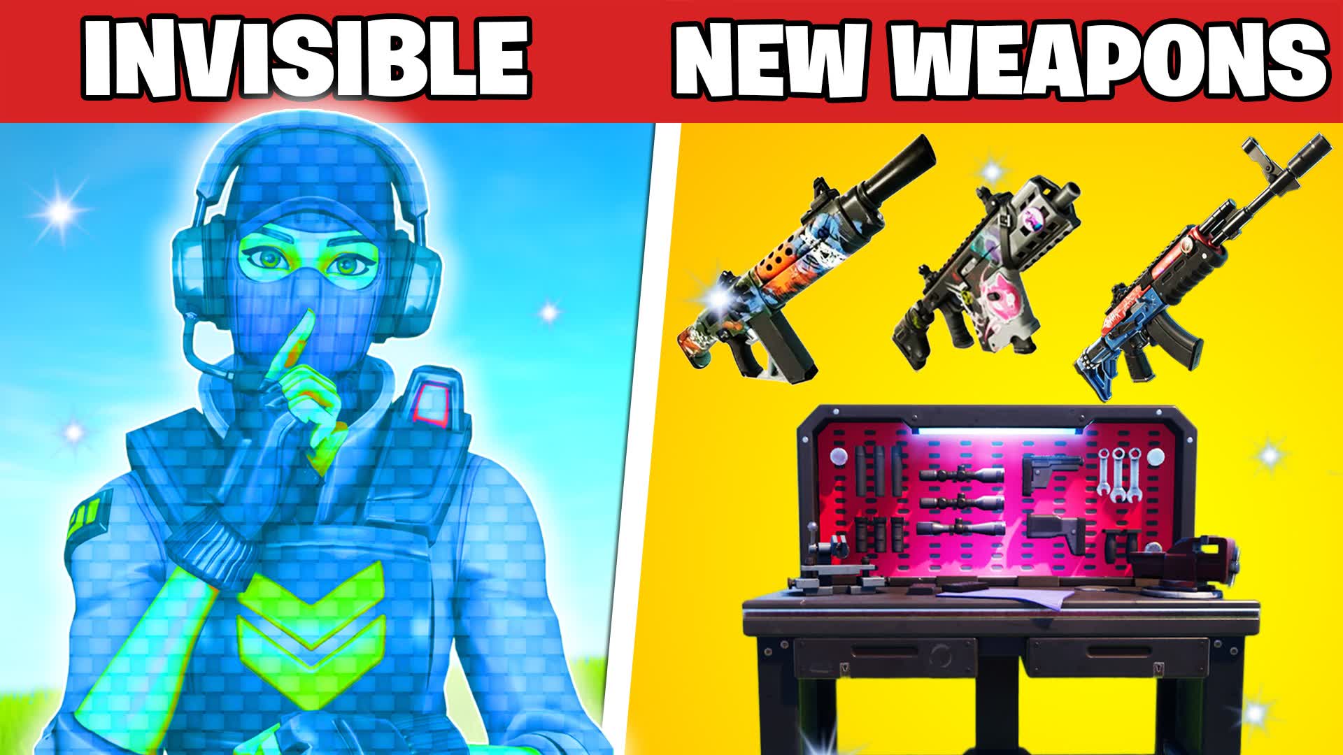 🏆NEW WEAPONS - INVISIBLE - FFA🏆 1513-7963-0239 by justmaps - Fortnite ...