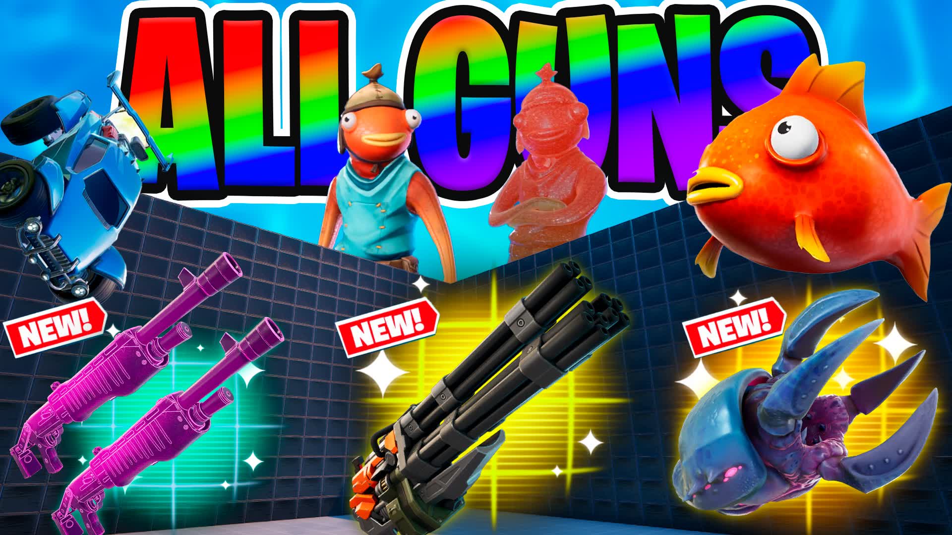 FLOPPER 1V1 ALL GUNS! NO BRAINROT! 8434-6601-7678 by wael281 - Fortnite