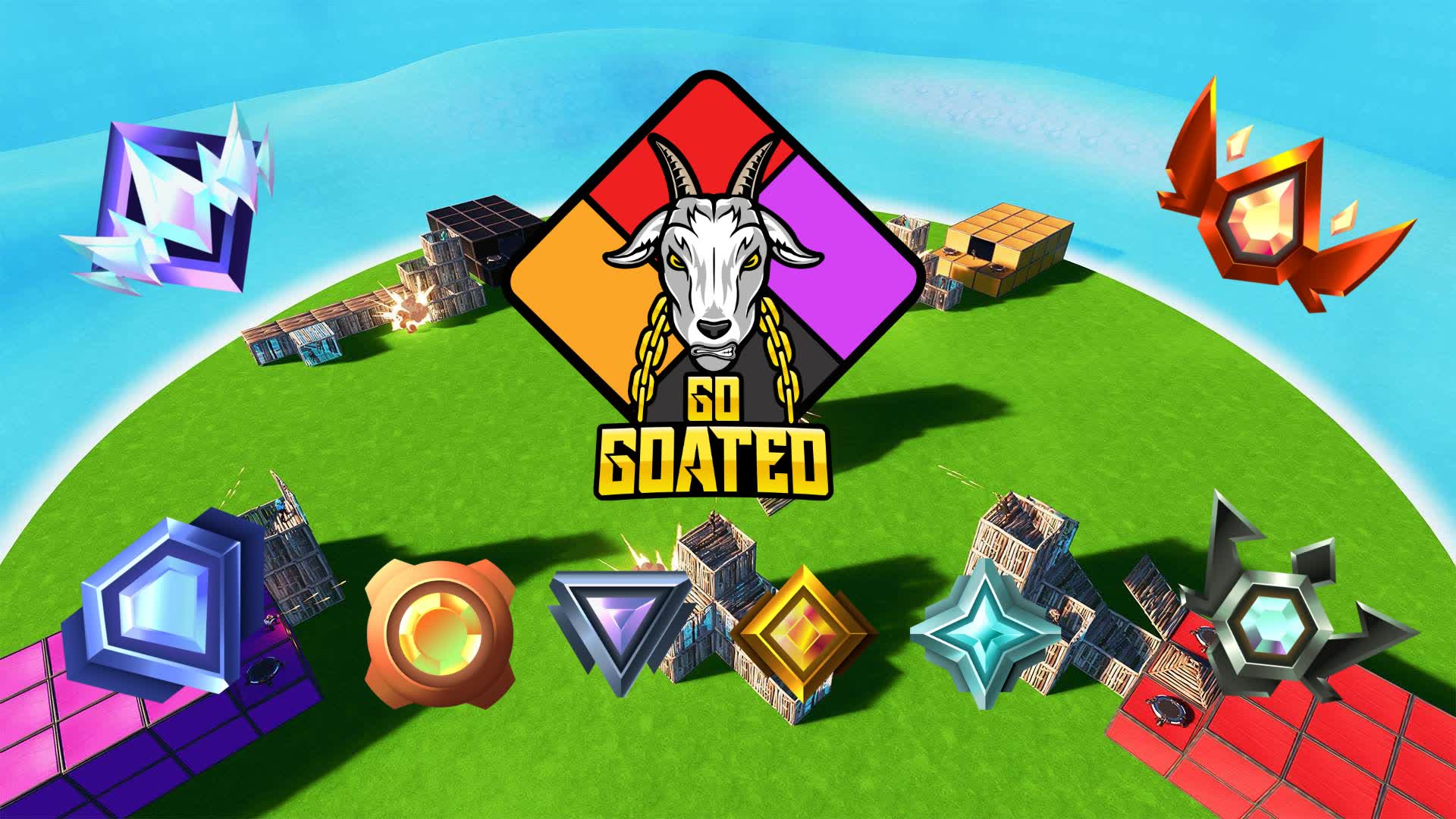 GO GOATED - RANKED🌀 2722-9582-4318 by dsgg - Fortnite Creative Map Code - Fortnite.GG