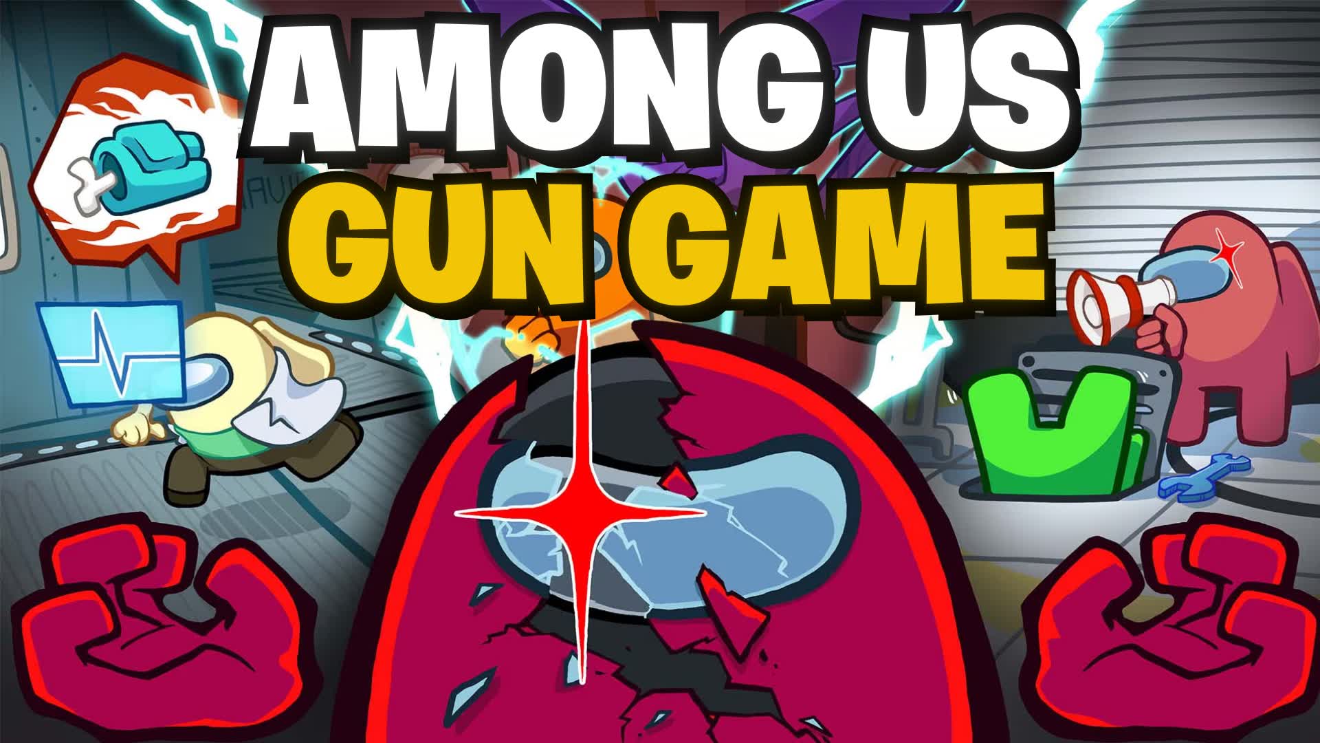AMONG US 💫 GUN GAME 🔫 WITH BOTS🤖 7472-0762-7952 by byhilan - Fortnite ...