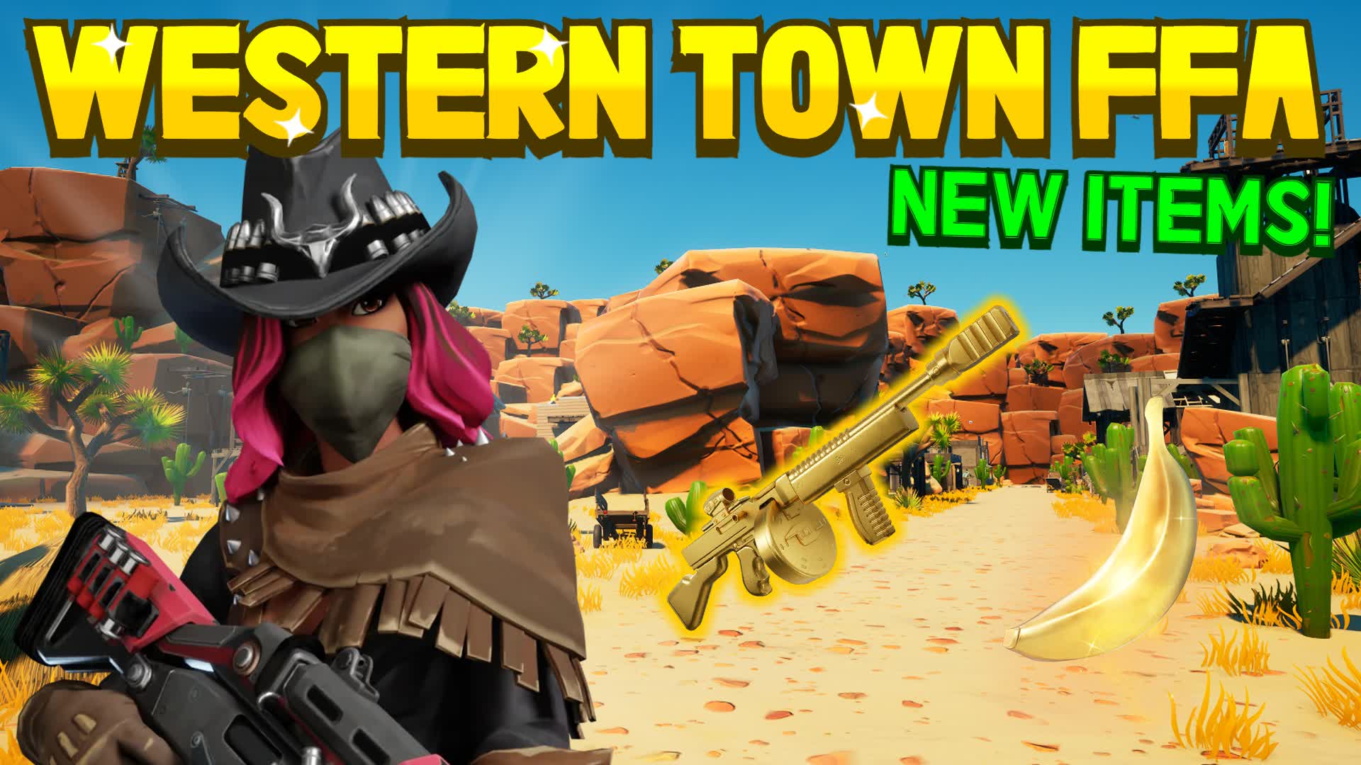 Western Town FFA! 7300-6107-3647 by godadix - Fortnite Creative Map ...