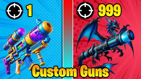 ⭐Custom Guns🌌One shot Gun Game🔫 6399-1078-1911 by kangaroo - Fortnite ...