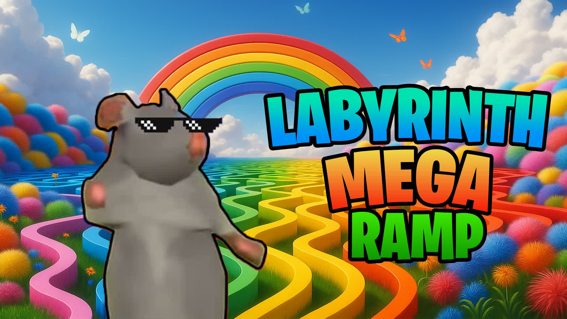 🌈RAT LABYRINTH RACE 7212-1122-0153 by tinary - Fortnite Creative Map ...