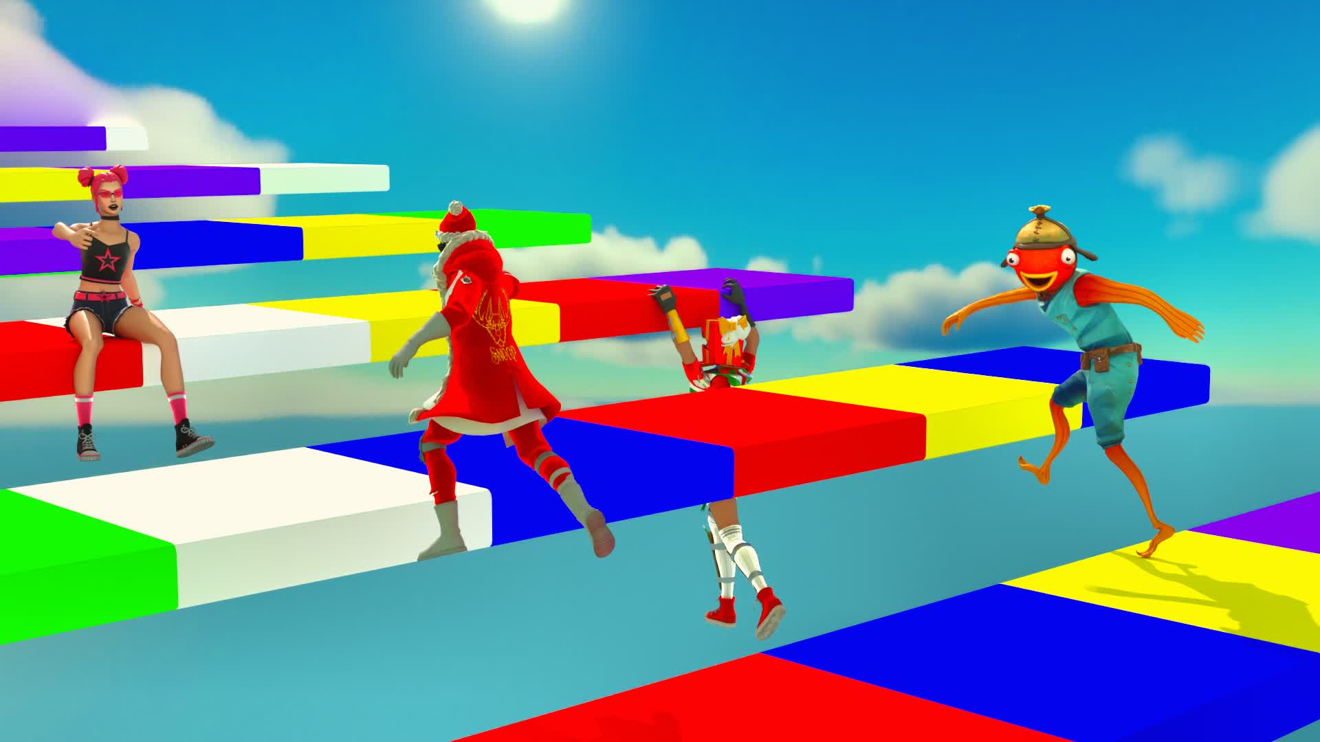 COLOR CLIMB: ONLY UP 3814-4130-7599 by gape - Fortnite Creative Map ...