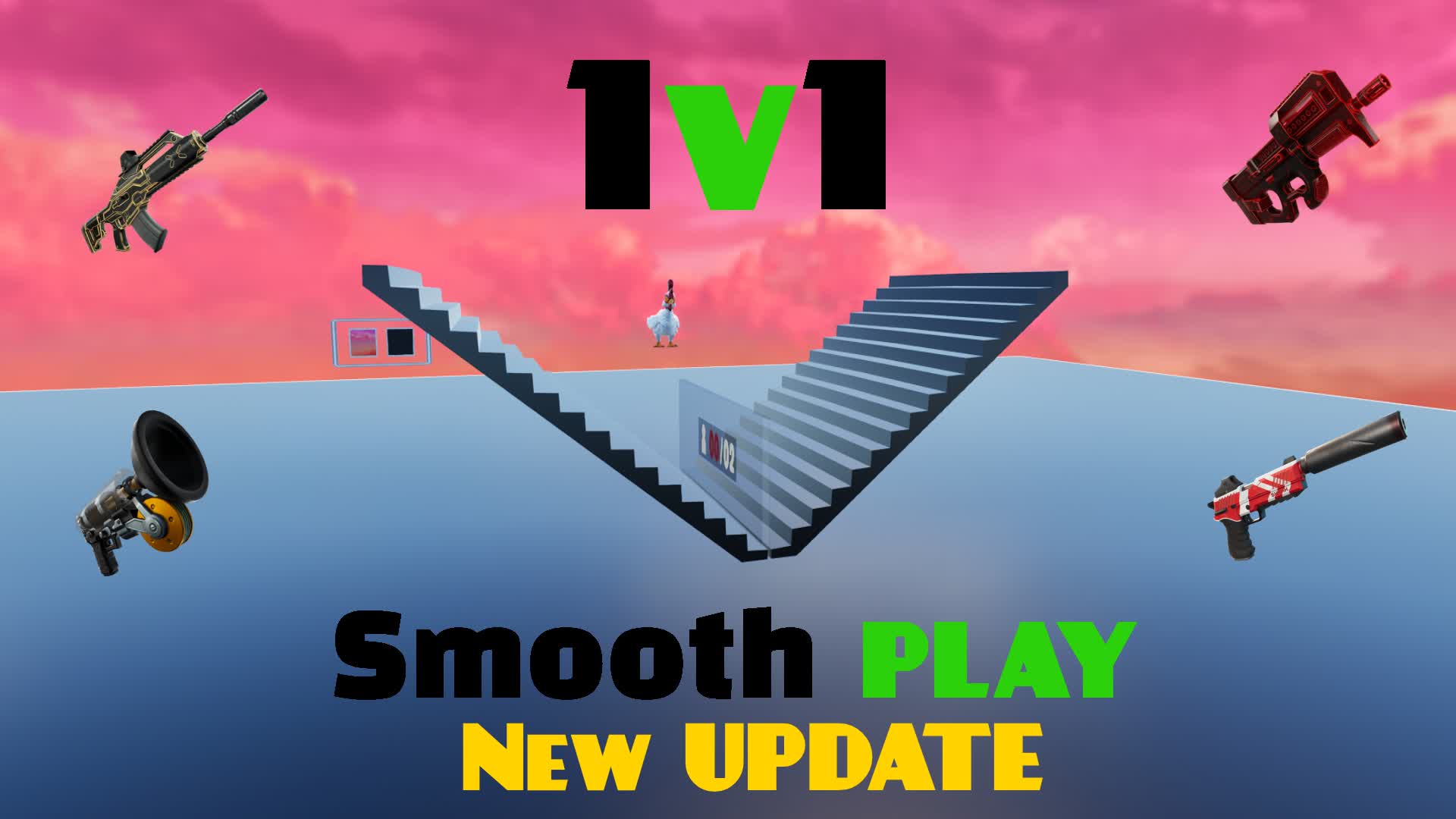 Smooth 1v1 build fights | عاركني بالبناء 6460-9875-6250 by mralvin ...