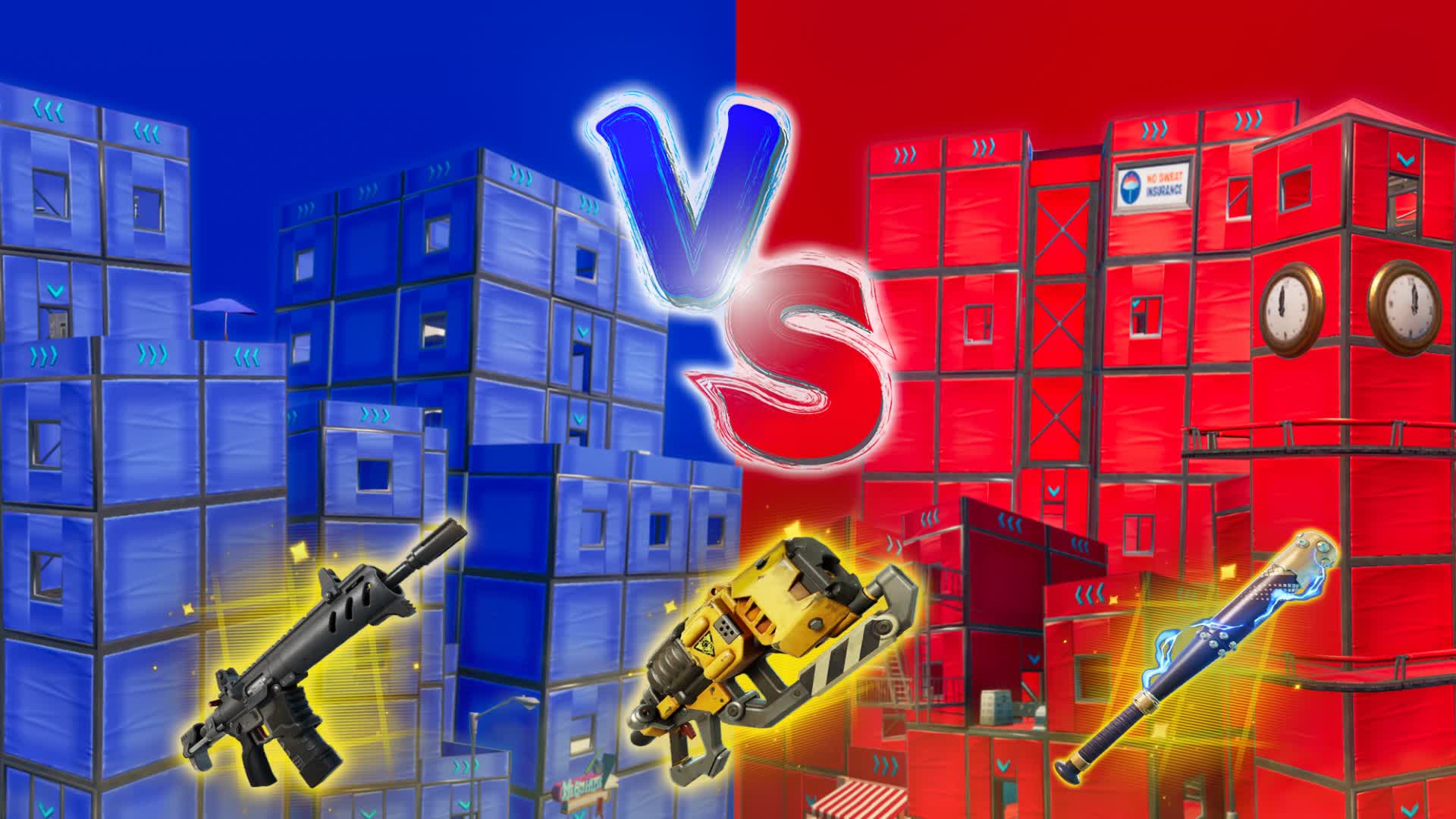 TILTED RED VS BLUE 🔴🔵 3315-9225-3761 by wiise - Fortnite Creative Map Code - Fortnite.GG